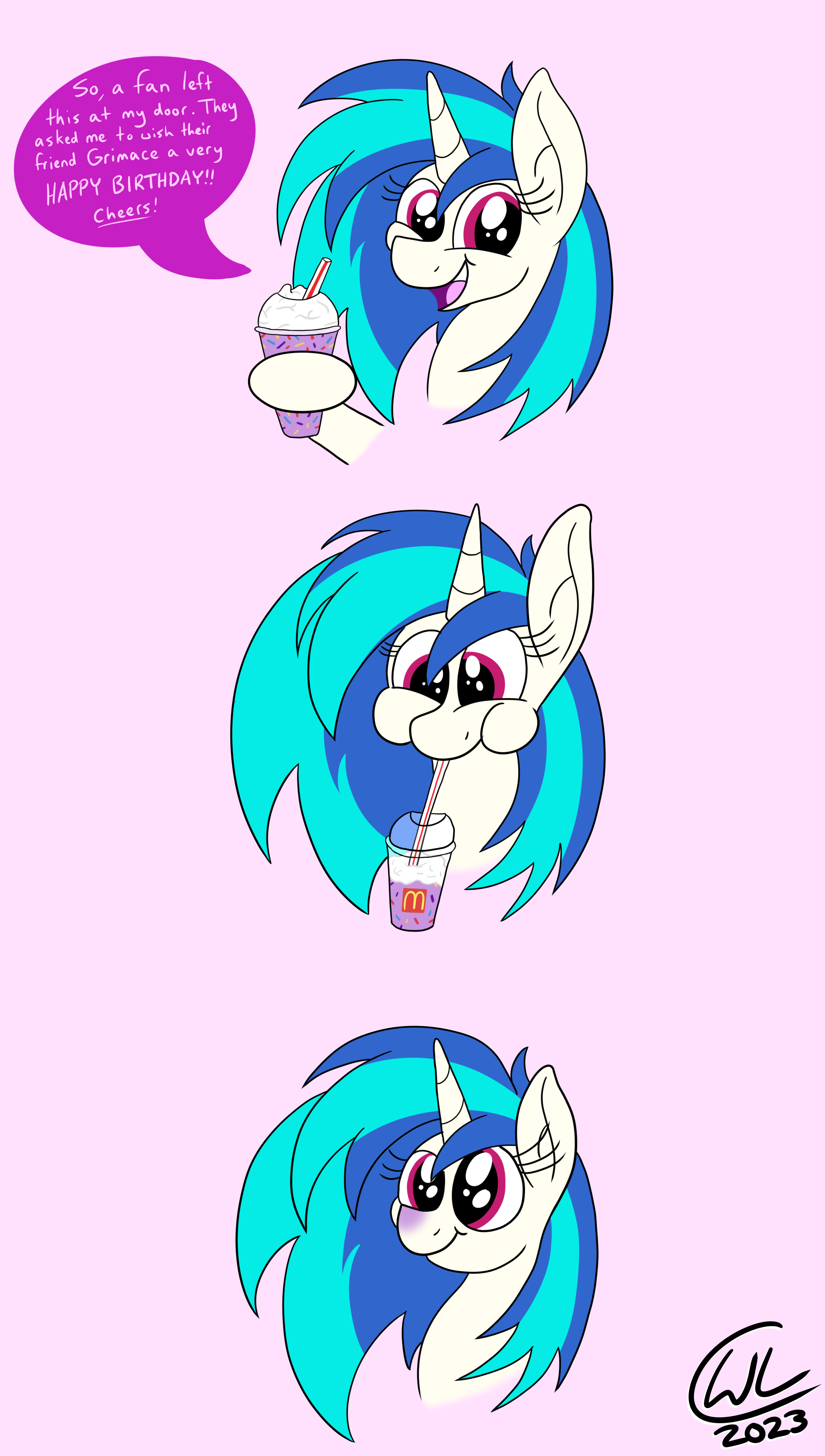 #3154171 - safe, artist:lukewarmluke, dj pon-3, vinyl scratch, pony ...
