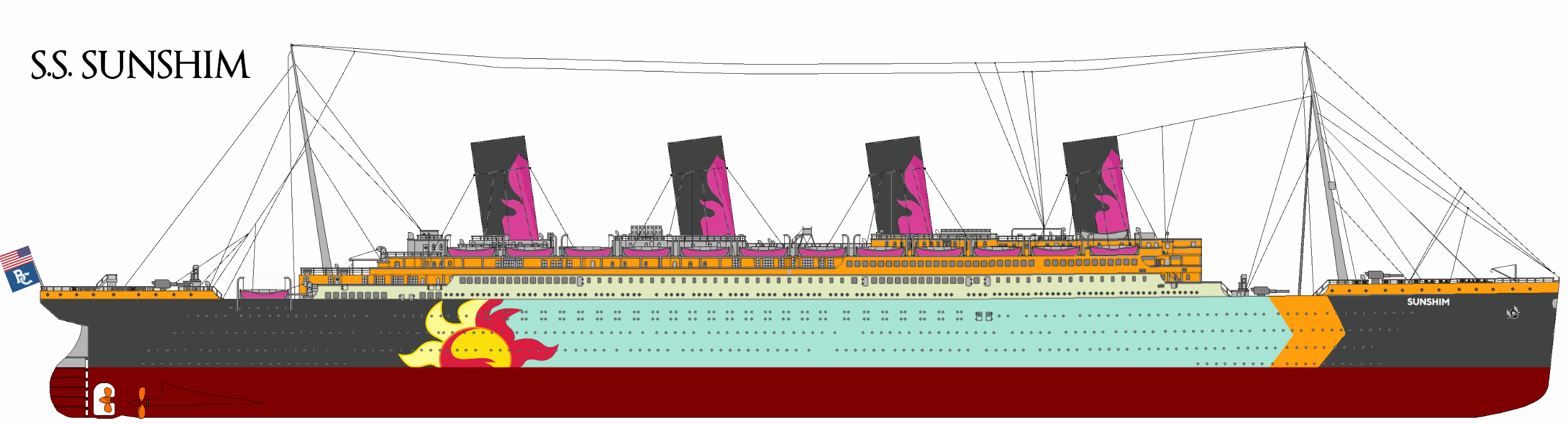 #3154393 - safe, artist:jrshinkansenhorse, derpibooru exclusive, sunset ...