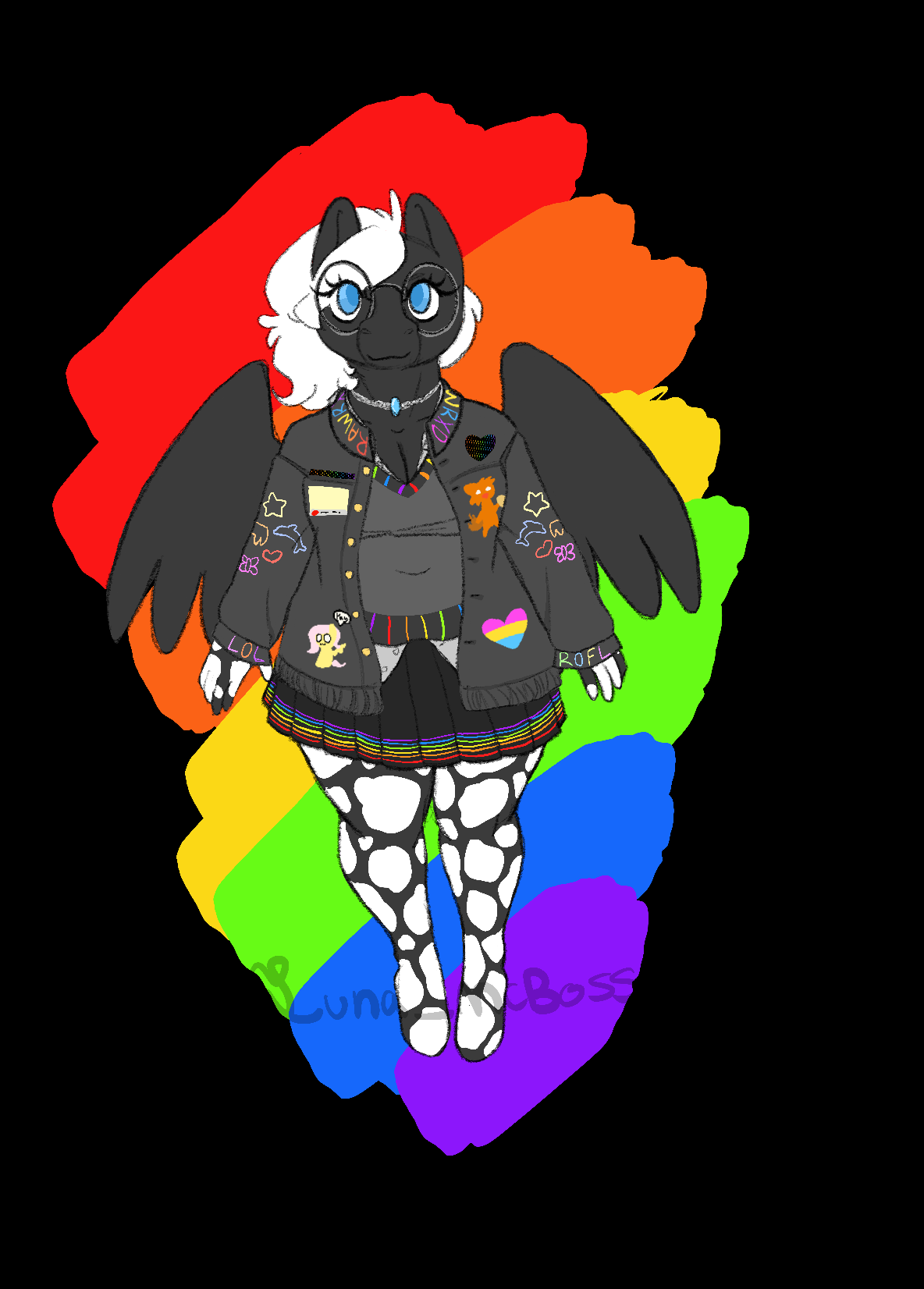 #3138011 - safe, artist:luna_mcboss, oc, oc only, oc:double stuff ...