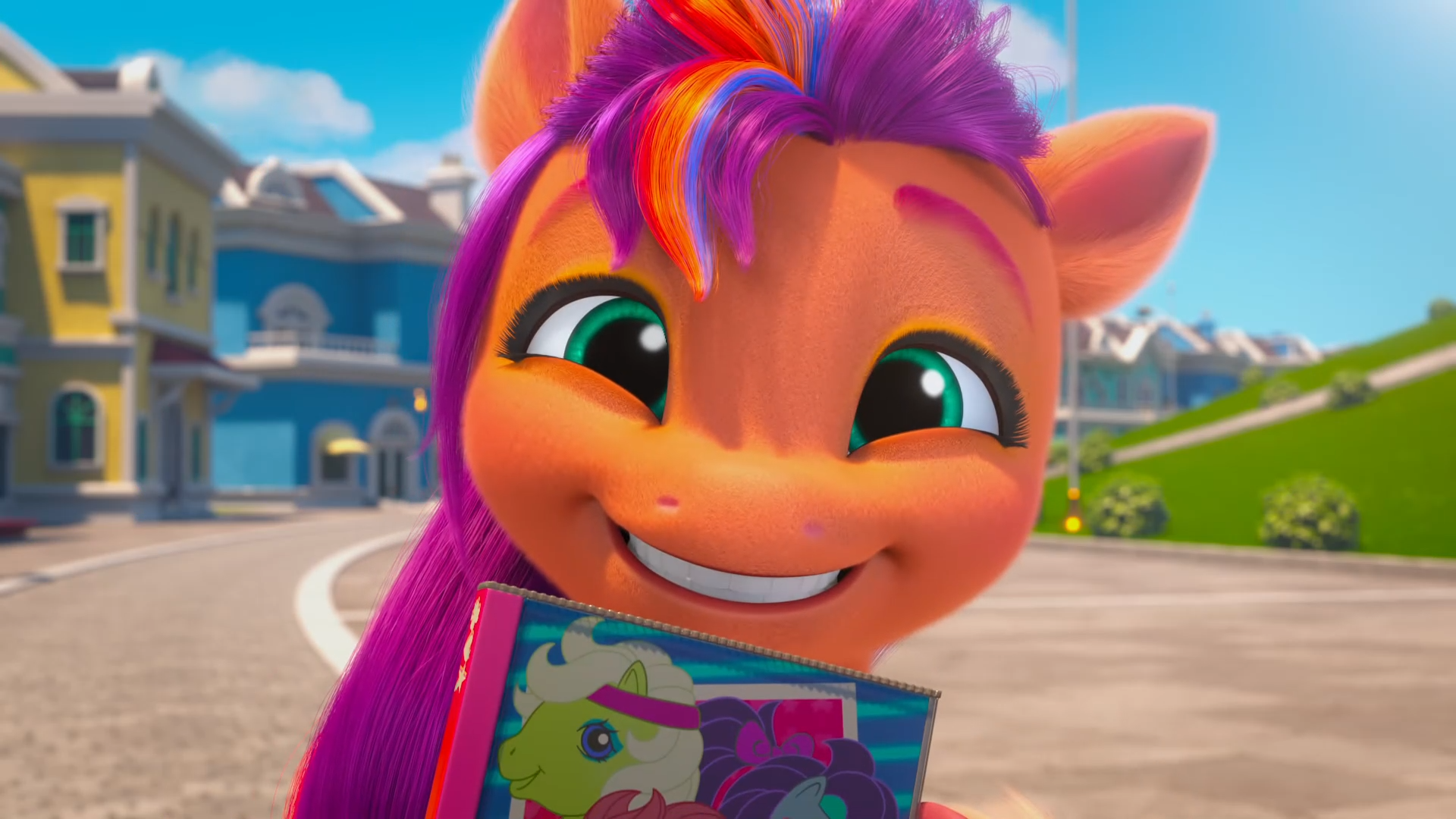 #3138454 - safe, screencap, blue belle (g5), minty (g5), snuzzle (g5 ...