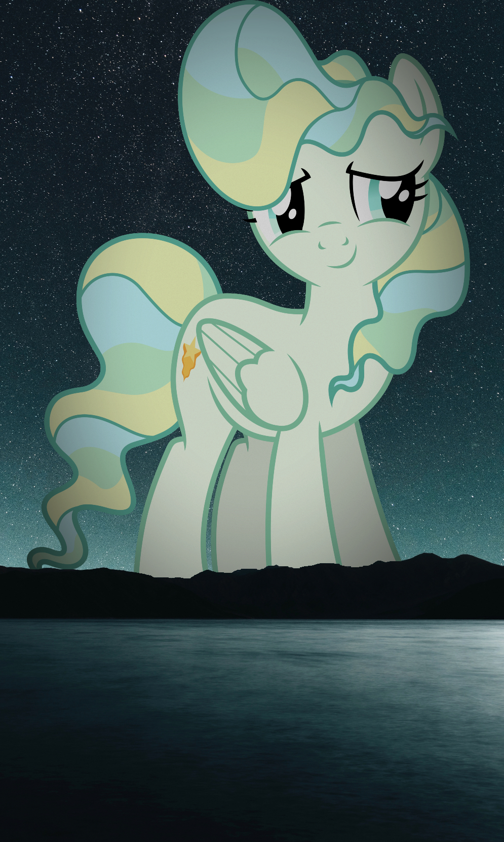 #3154893 - safe, anonymous editor, artist:dashiesparkle, edit, vapor trail, pegasus, pony, g4 ...