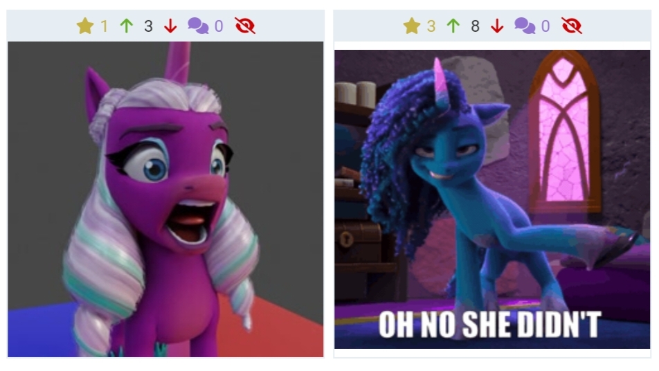 #3160509 - safe, artist:makaryo, edit, edited screencap, screencap, misty brightdawn, opaline ...