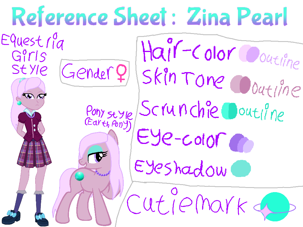 #3160885 - safe, artist:rainbowstarcolour262, oc, oc only, oc:zina ...