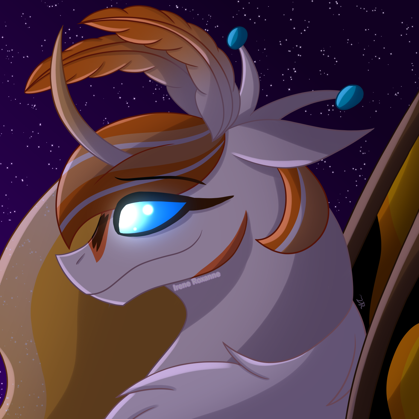 #3161163 - safe, artist:ireneroxanne666, changeling, kaiju changeling ...