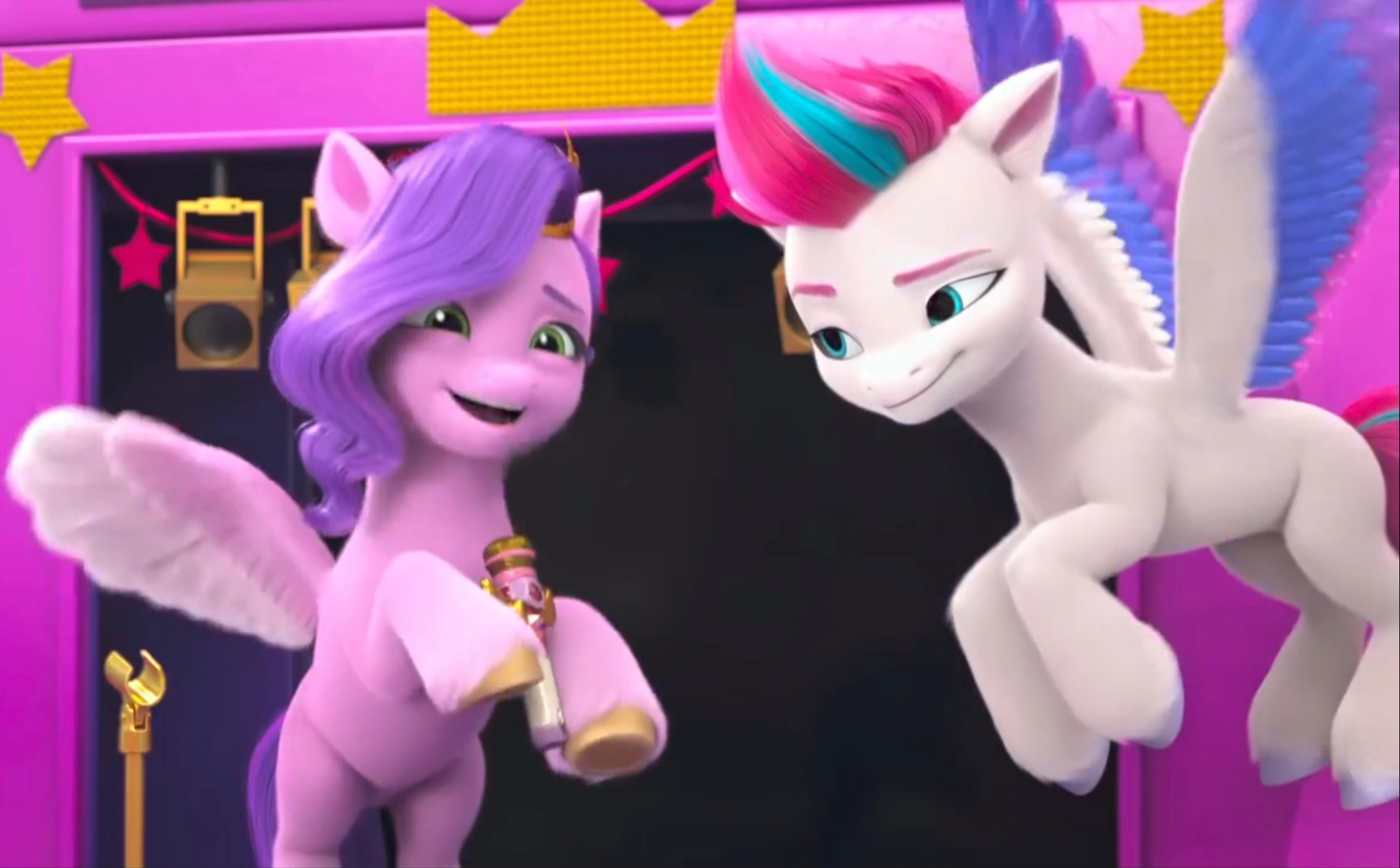 #3163533 - safe, screencap, pipp petals, zipp storm, pegasus, pony, a ...