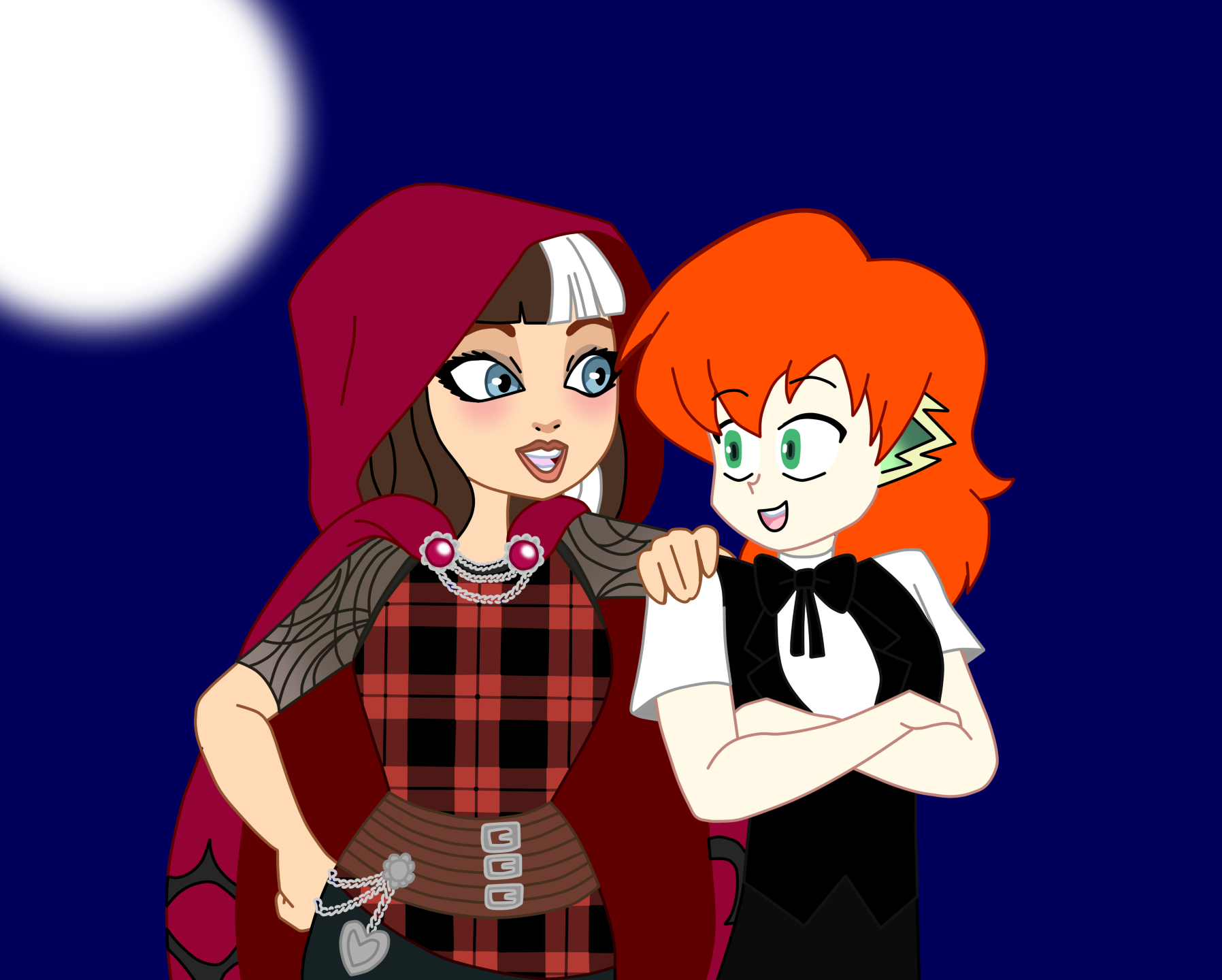 #3163611 - safe, artist:spike17, spike, human, g4, cerise hood, cerispike, crossover, crossover ...