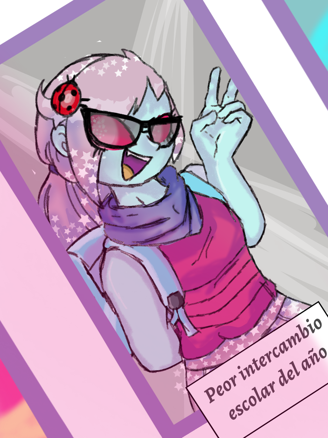 #3163862 - safe, artist:flowery_pikture, oc, oc:flower black, human ...