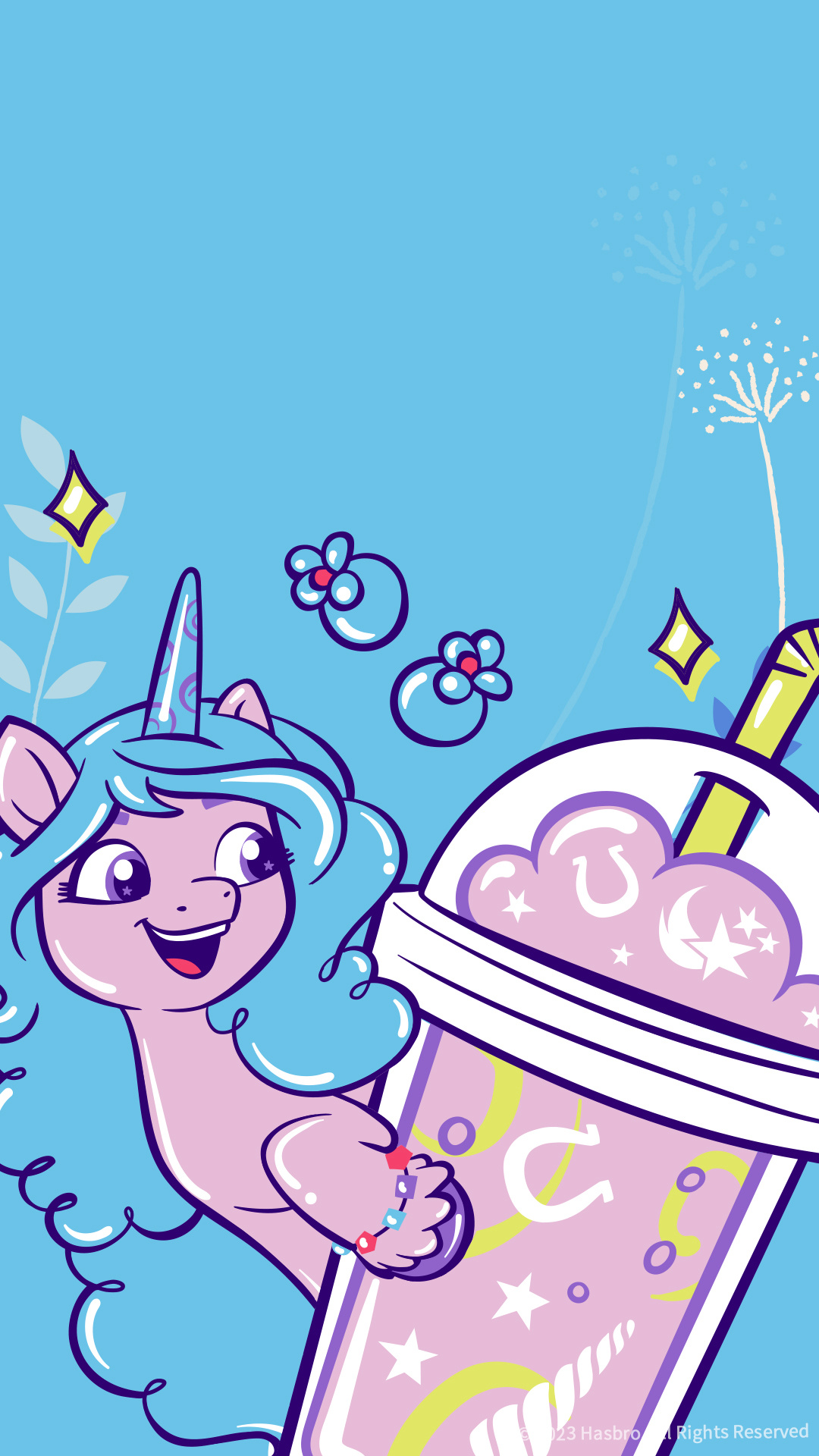 #3164183 - safe, izzy moonbow, pony, unicorn, g5, official, blueberry ...