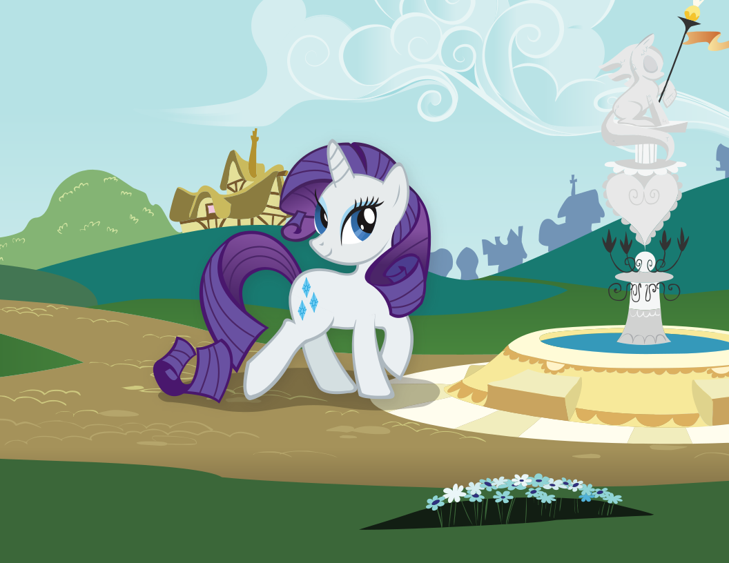#3164547 - safe, rarity, pony, unicorn, g4, official, .svg available ...