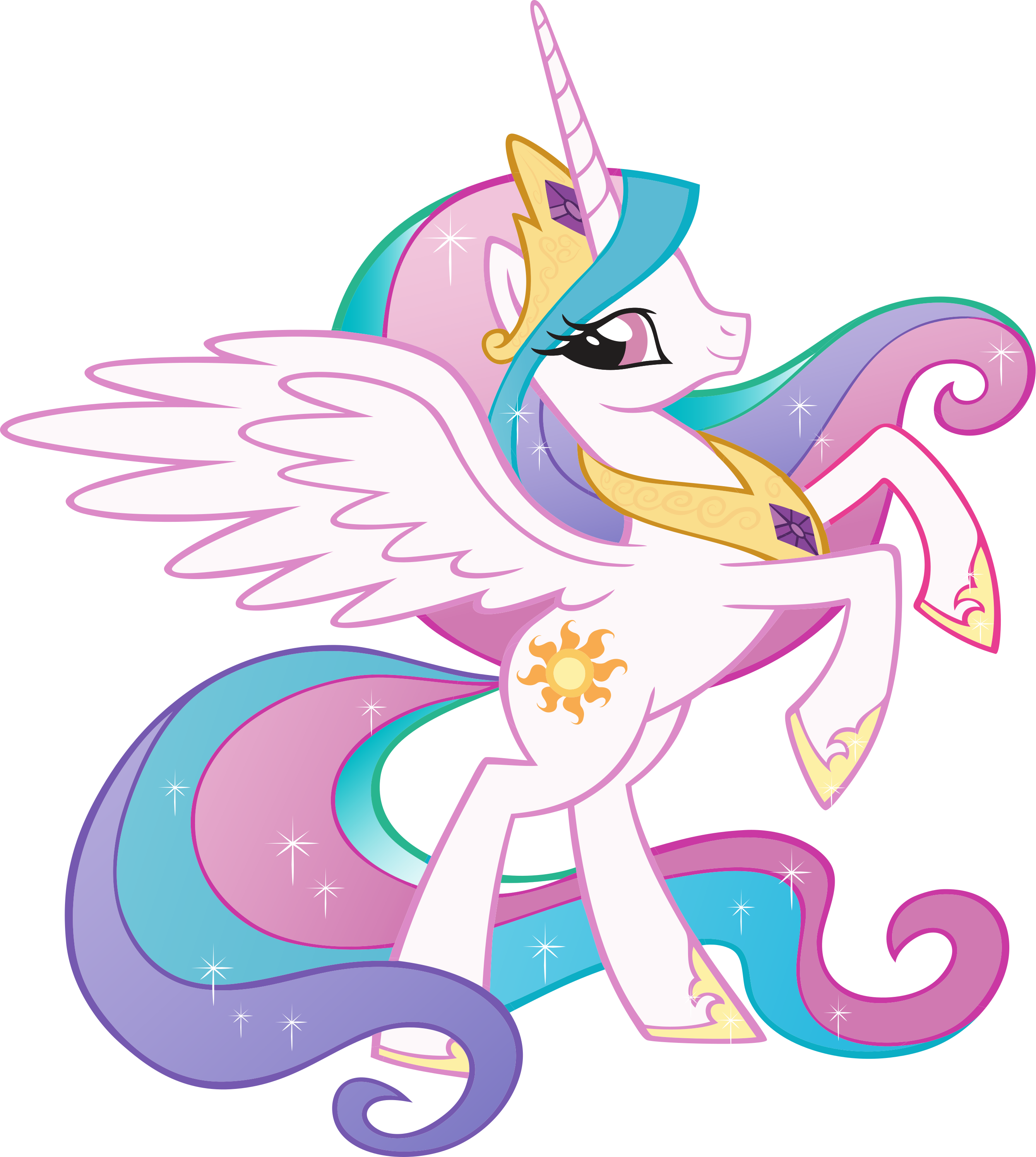 #3155888 - safe, princess celestia, alicorn, pony, g4, official, .svg ...