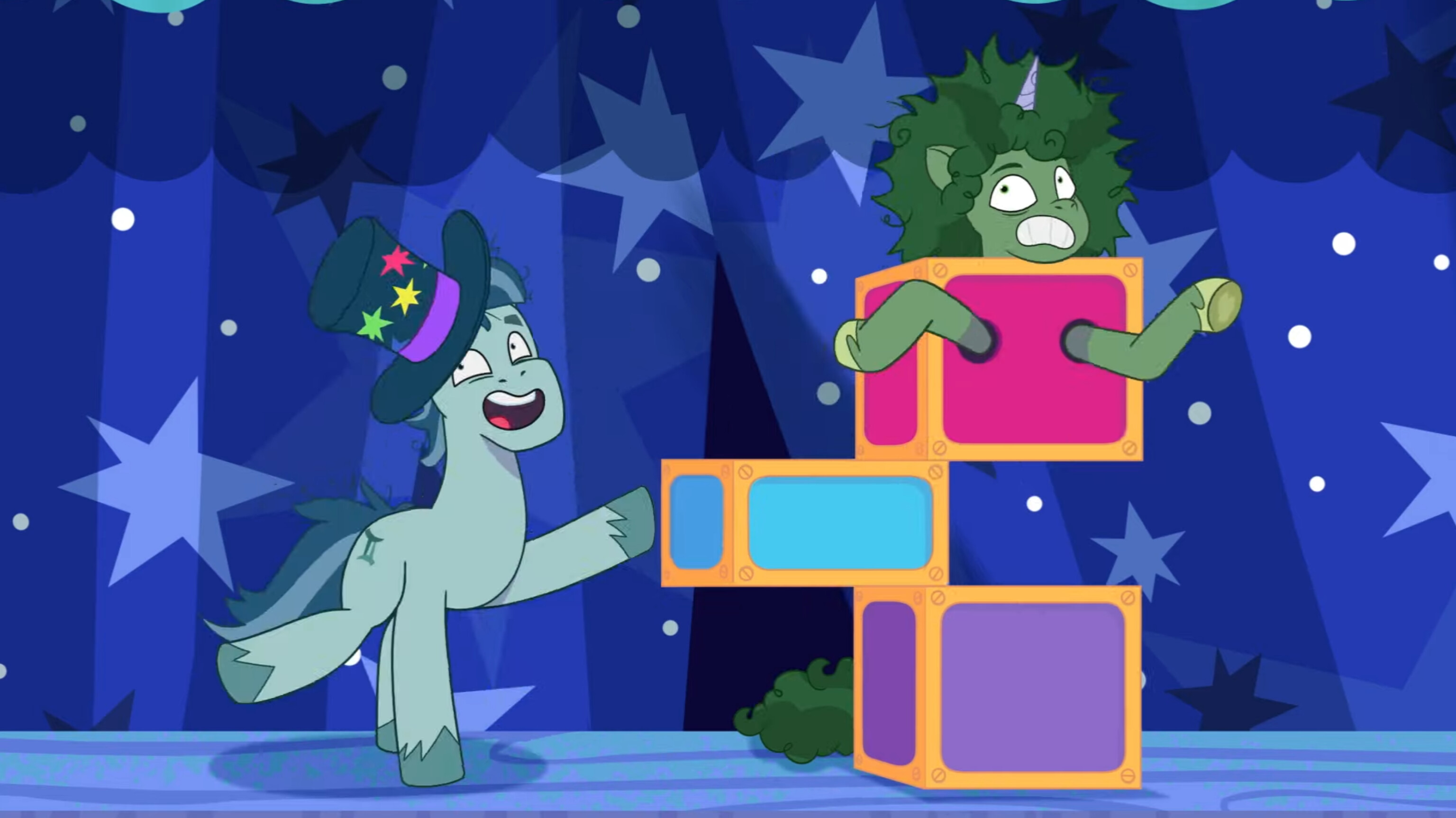 #3166543 - safe, screencap, dapple, rufus, earth pony, pony, unicorn ...