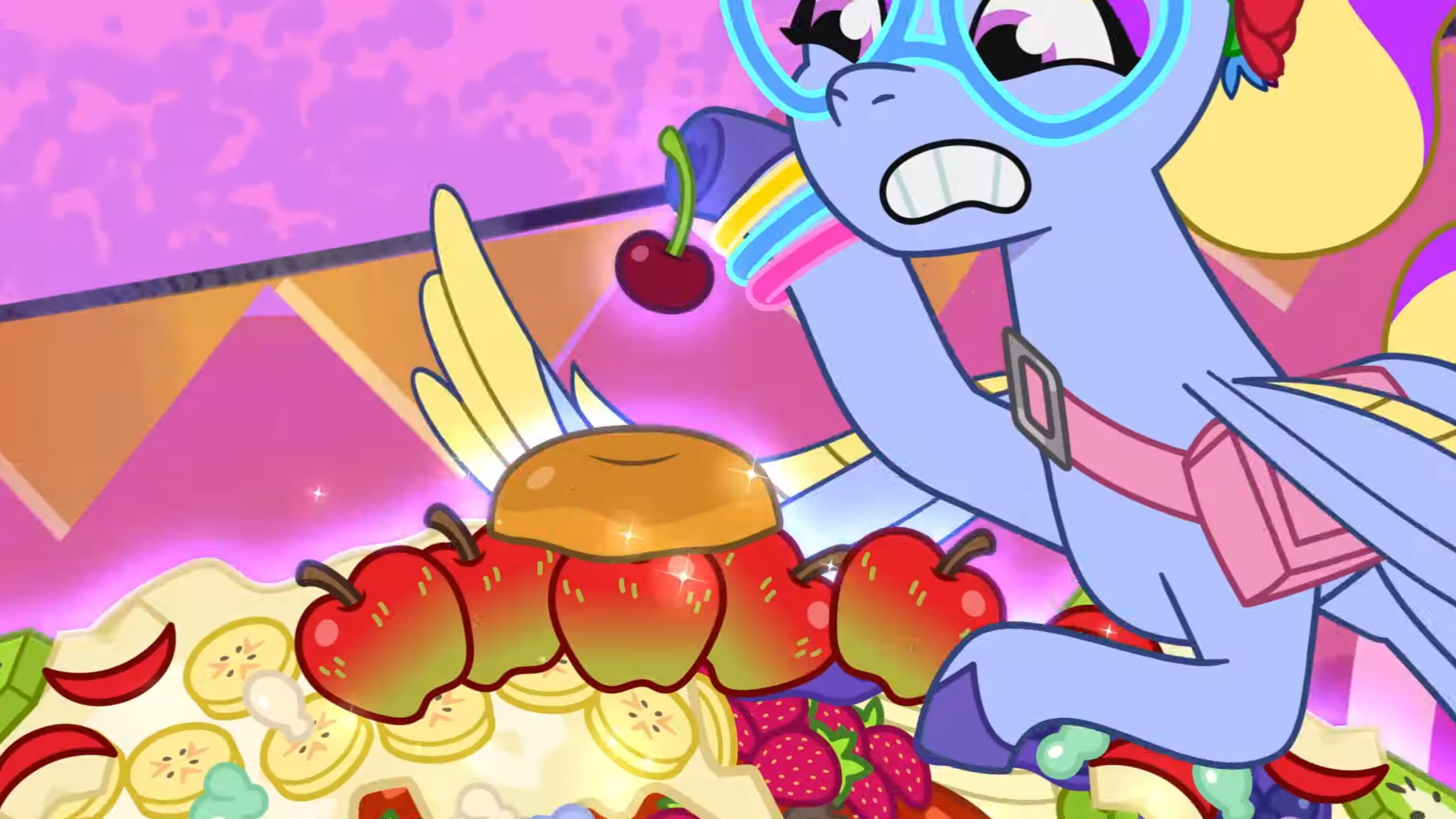 #3166947 - safe, screencap, fifi (g5), pegasus, pony, diva and conquer ...