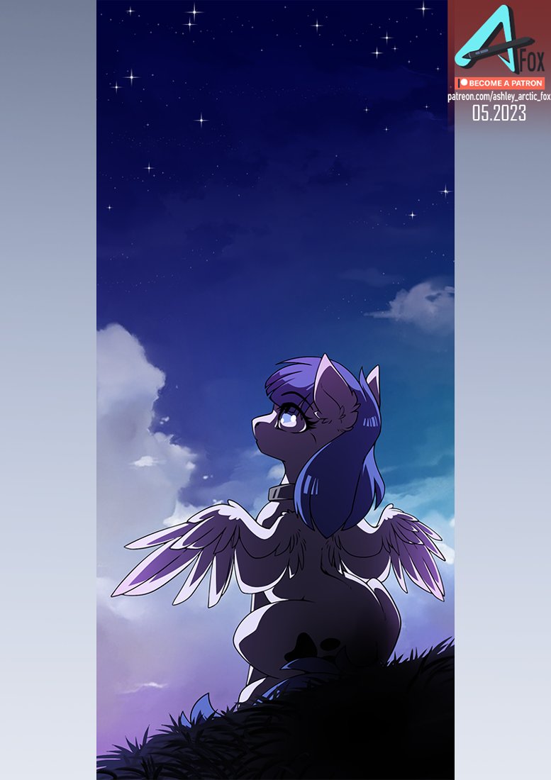 #3167899 - safe, artist:arctic-fox, oc, oc only, oc:snow pup, pegasus ...