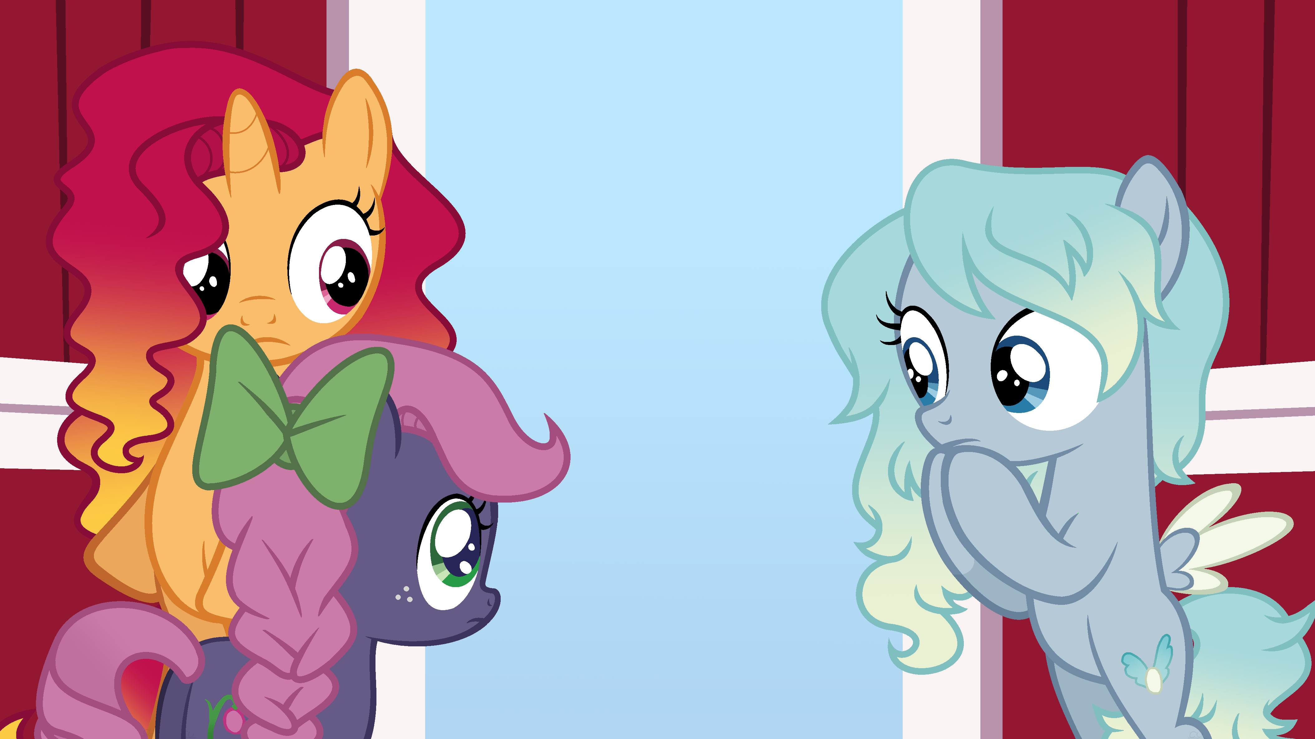 #3168043 - safe, artist:xxcheerupxxx, oc, oc only, earth pony, pegasus ...