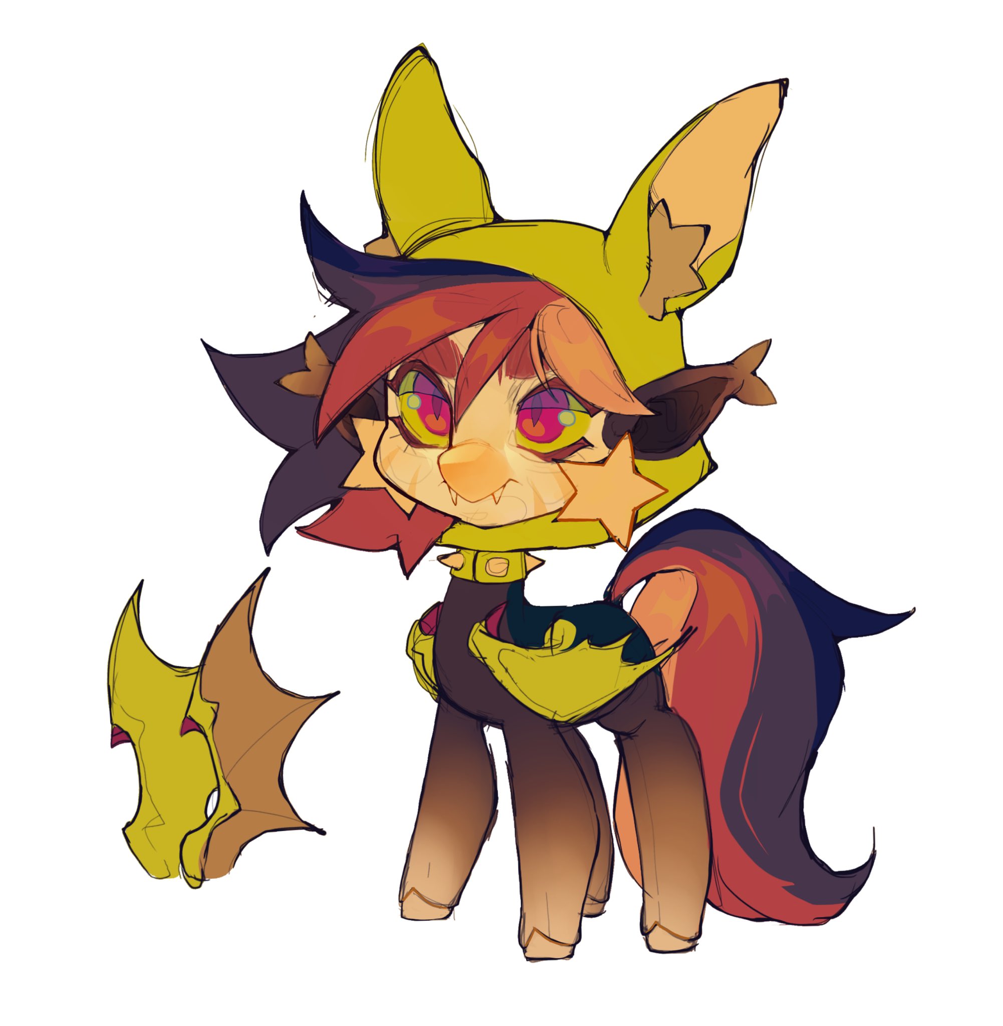 #3169990 - safe, artist:zira_dawn, oc, oc only, oc:zira dawn, bat pony ...