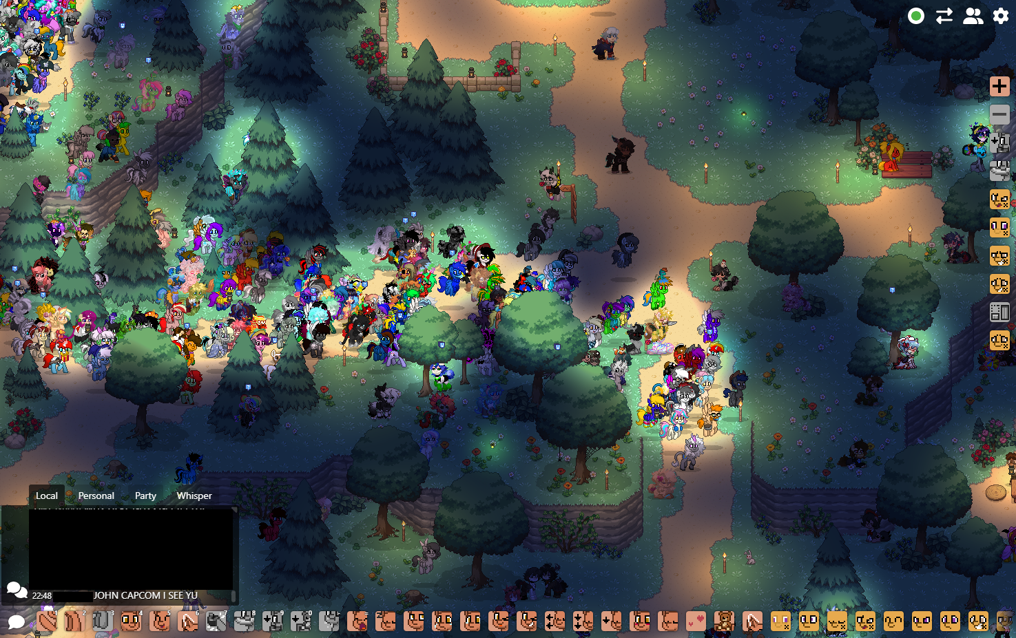 #3170680 - safe, oc, oc:john capcom, pony, pony town, july fools, meme ...