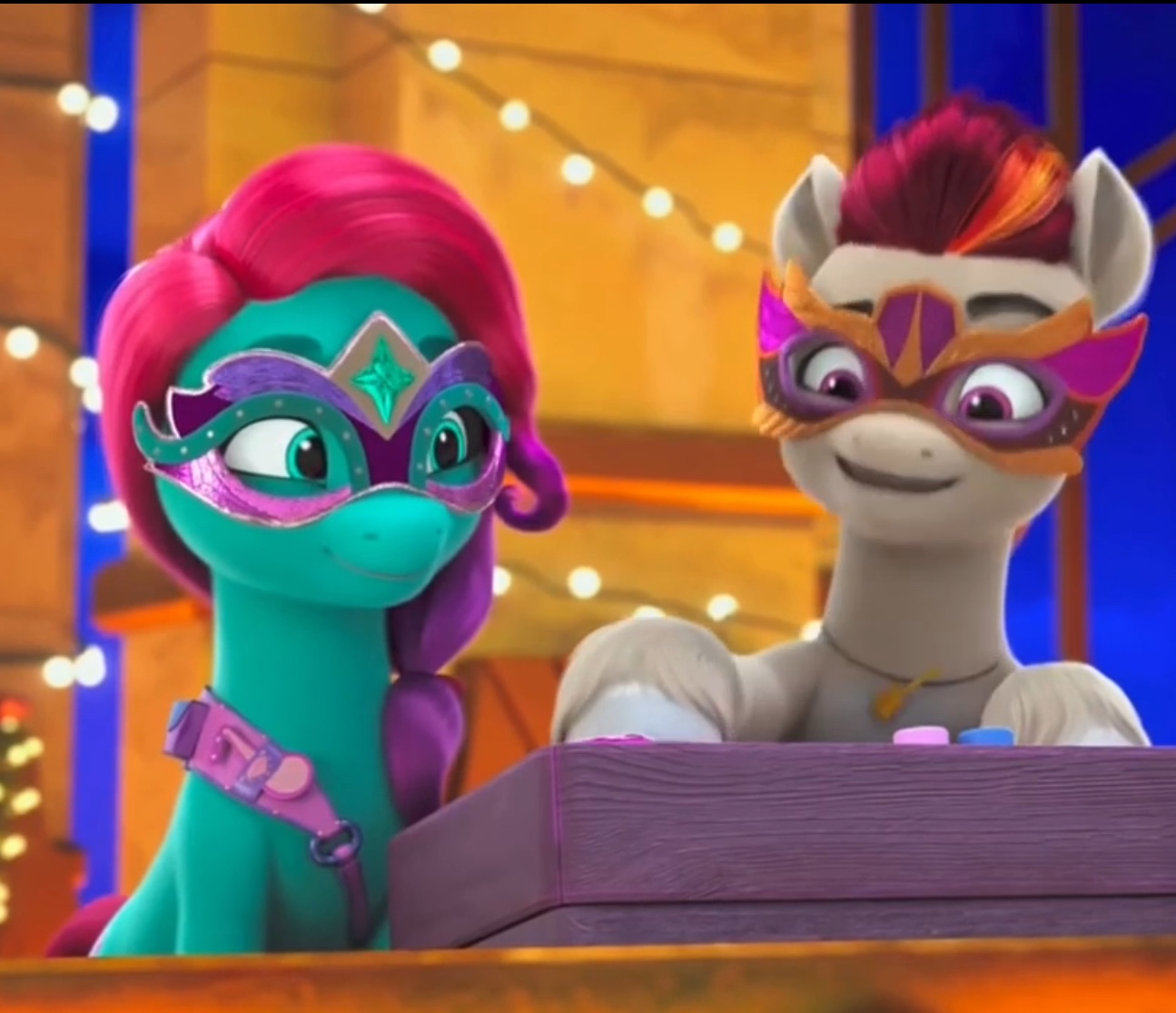 #3171132 - safe, screencap, jazz hooves, rocky riff, earth pony ...