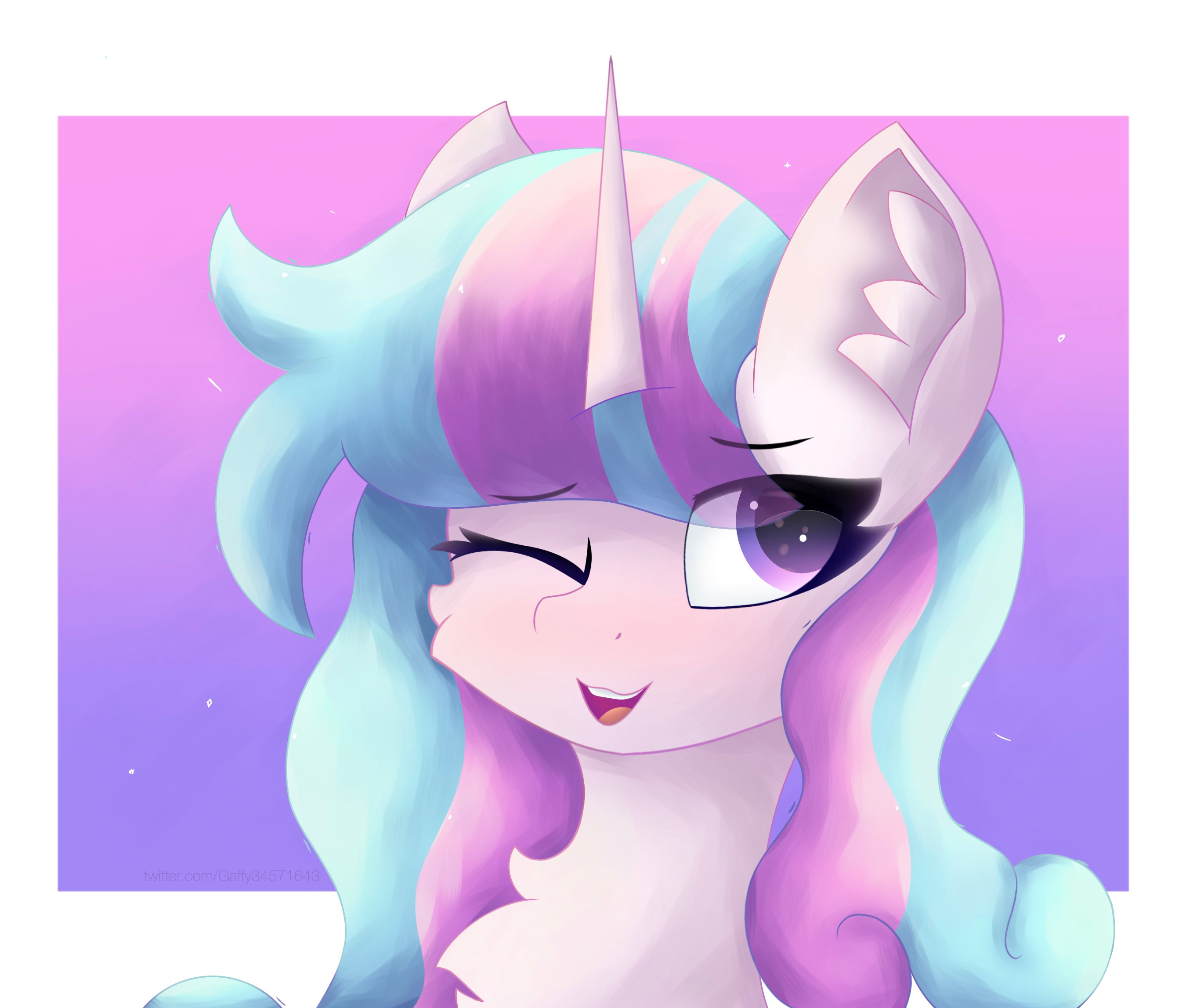 #3156440 - safe, artist:gaffy, oc, oc only, unnamed oc, pony, unicorn, horn, not flurry heart ...