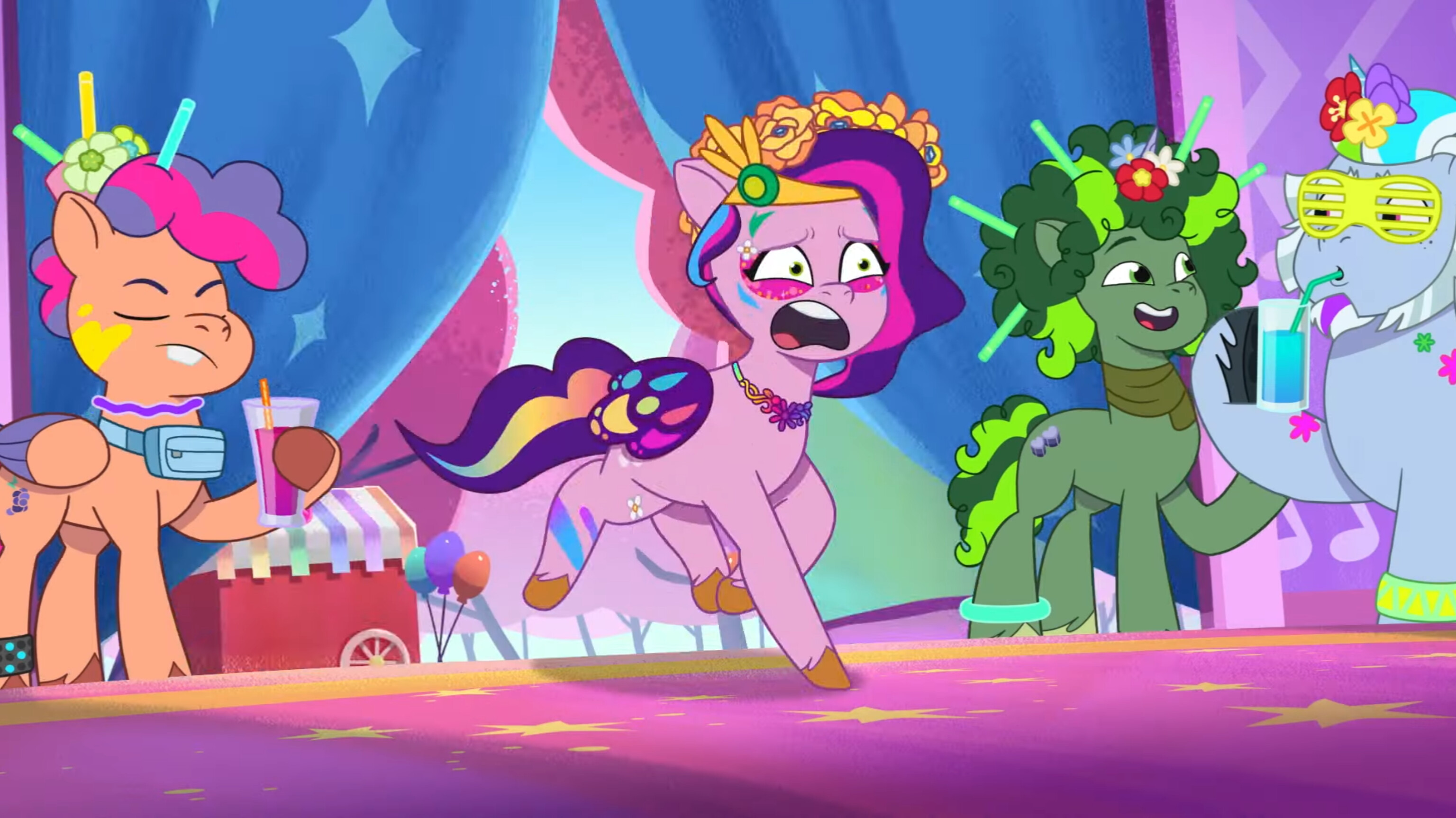 #3159421 - safe, screencap, alphabittle blossomforth, berries (g5 ...