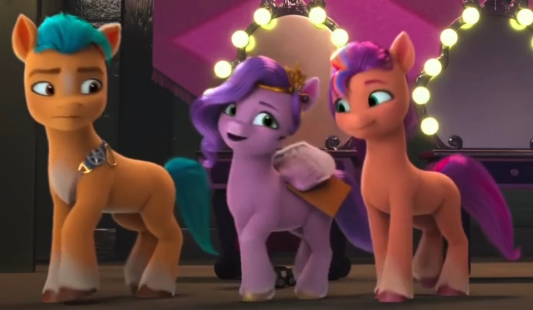 #3159692 - safe, screencap, hitch trailblazer, pipp petals, sunny ...