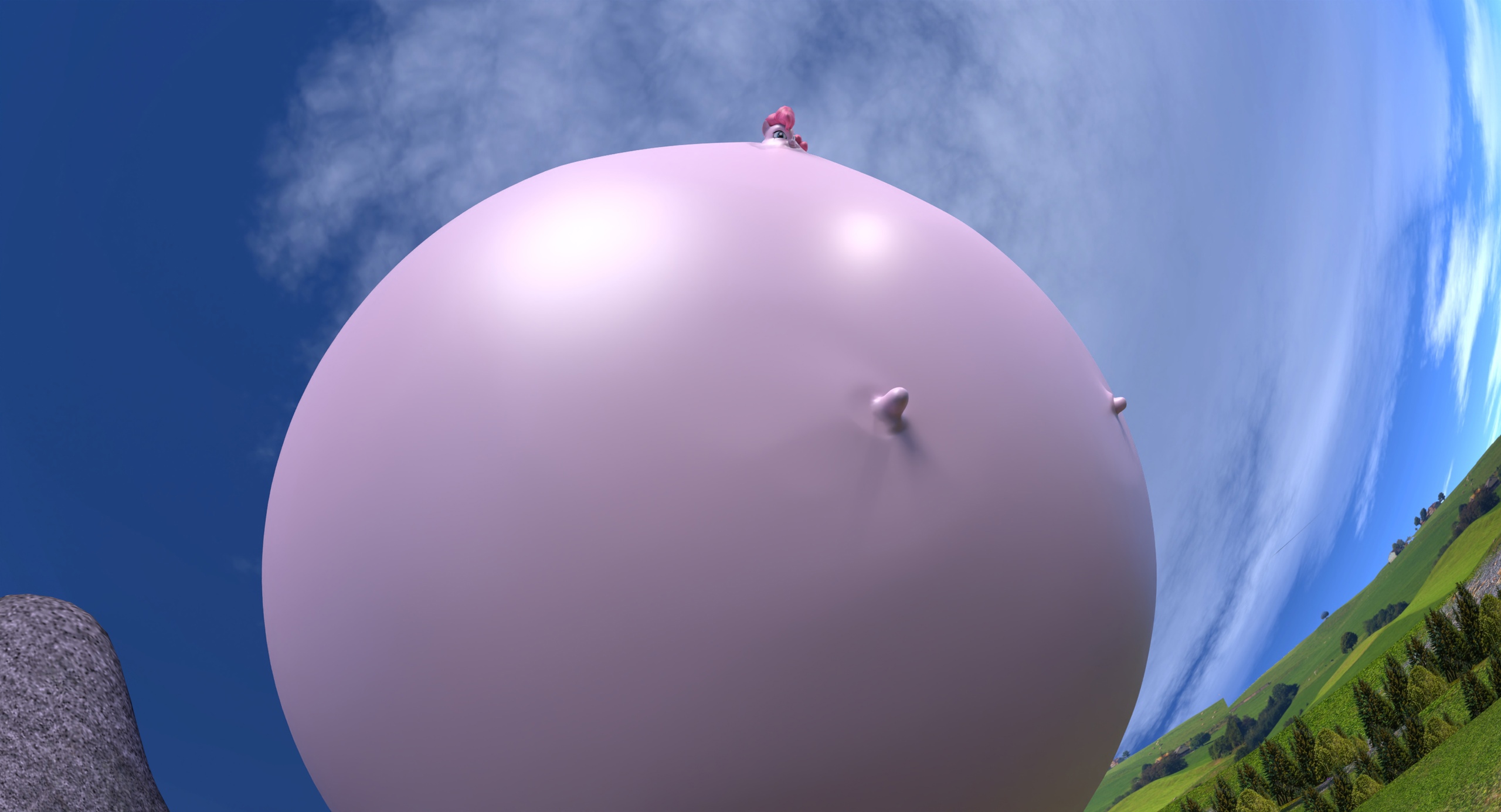 #3184054 - safe, artist:mixbift, artist:mixpuff, pinkie pie, g4, 3d ...