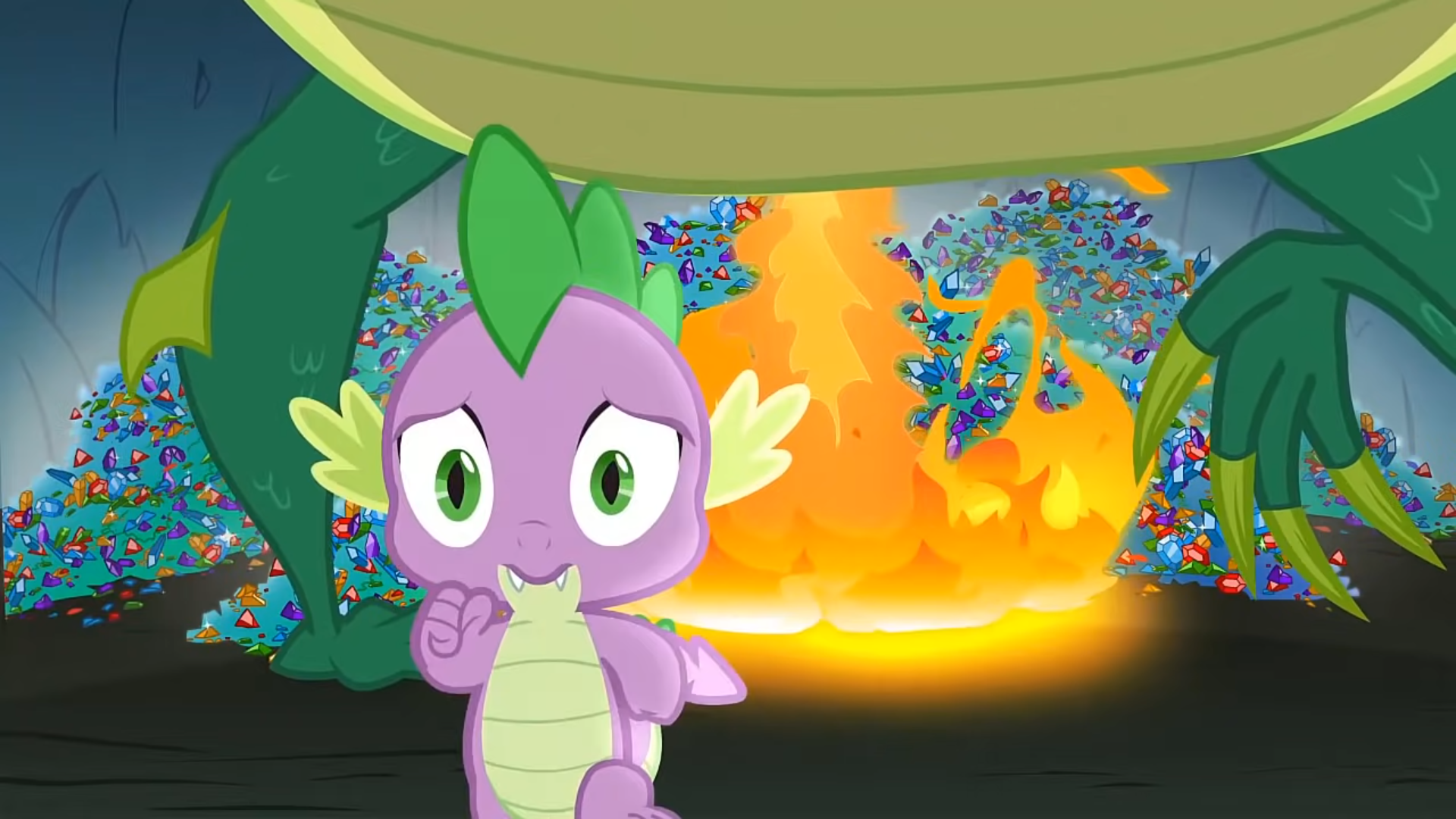 #3184221 - safe, screencap, reginald, spike, dragon, g4, my little pony ...