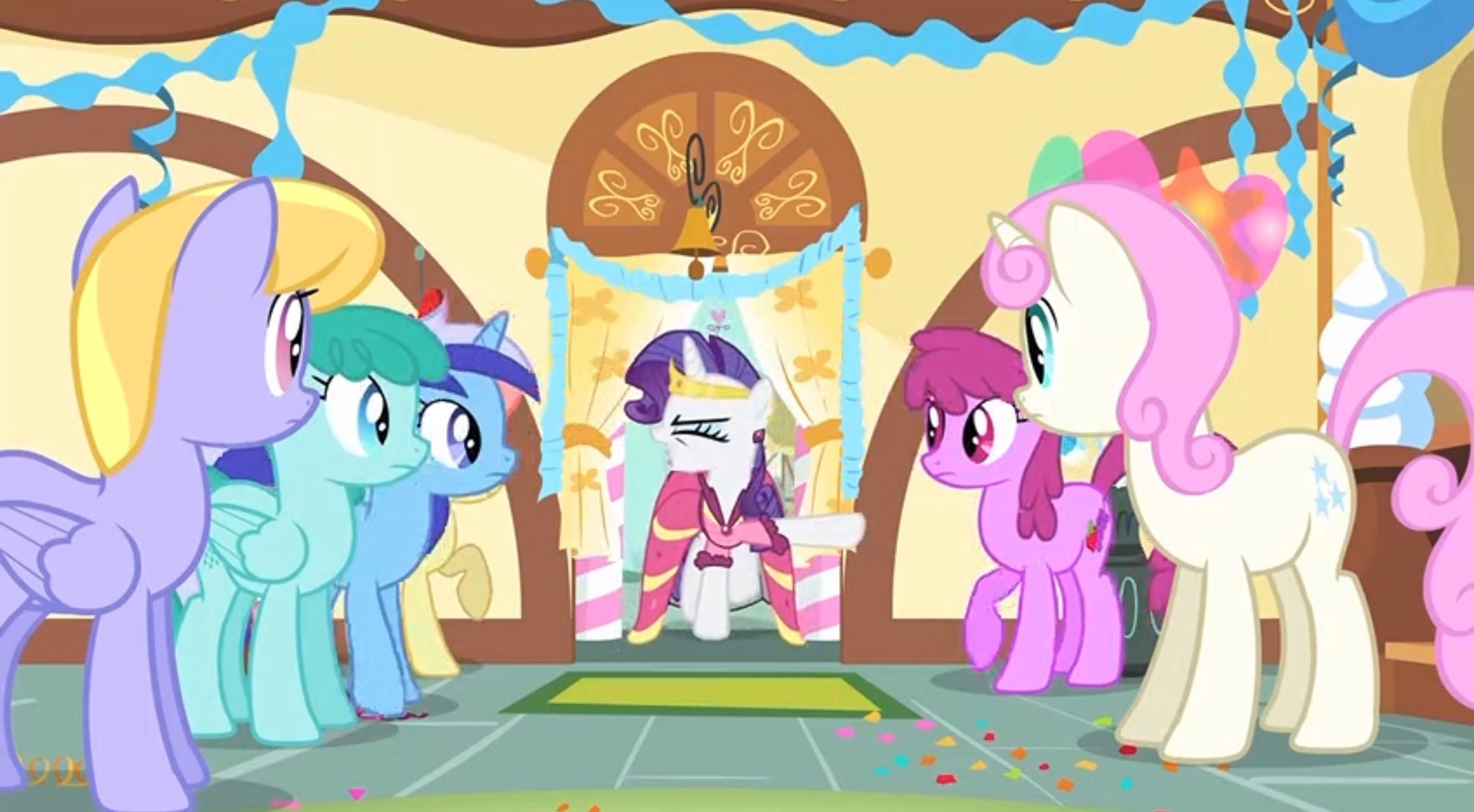 #3185209 - safe, screencap, berry punch, berryshine, cloud kicker, gala ...