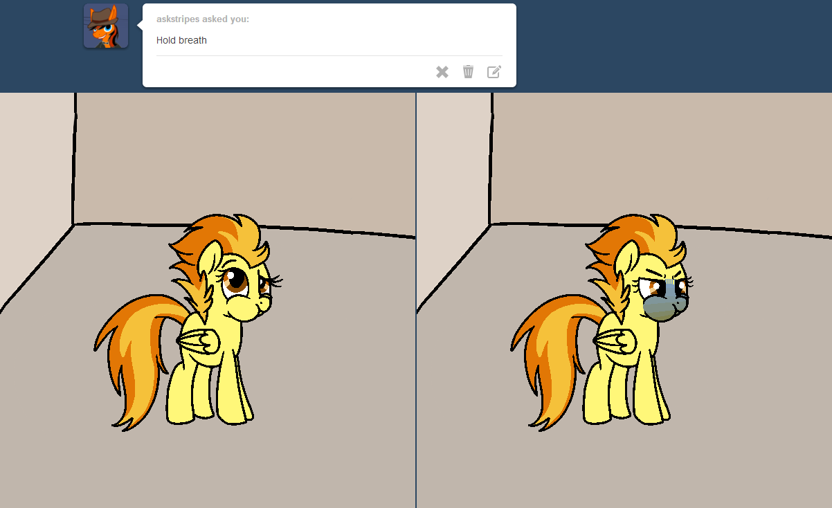 #3185523 - safe, artist:spitstuck, spitfire, pegasus, pony, g4, blue ...