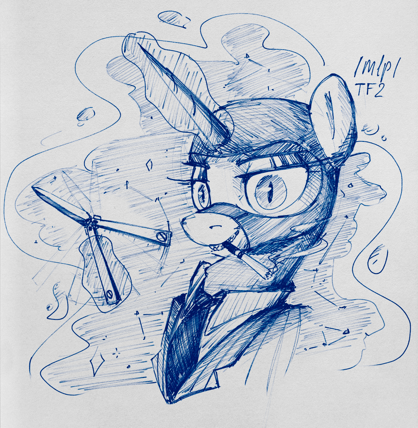 #3174940 - safe, artist:uteuk, nightmare moon, alicorn, pony, g4, /mlp ...