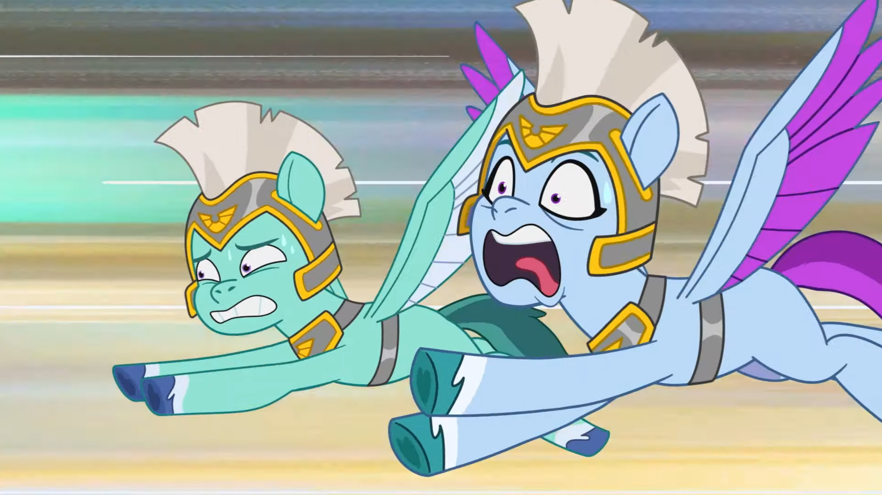 #3188200 - safe, screencap, thunder flap, zoom zephyrwing, pegasus ...