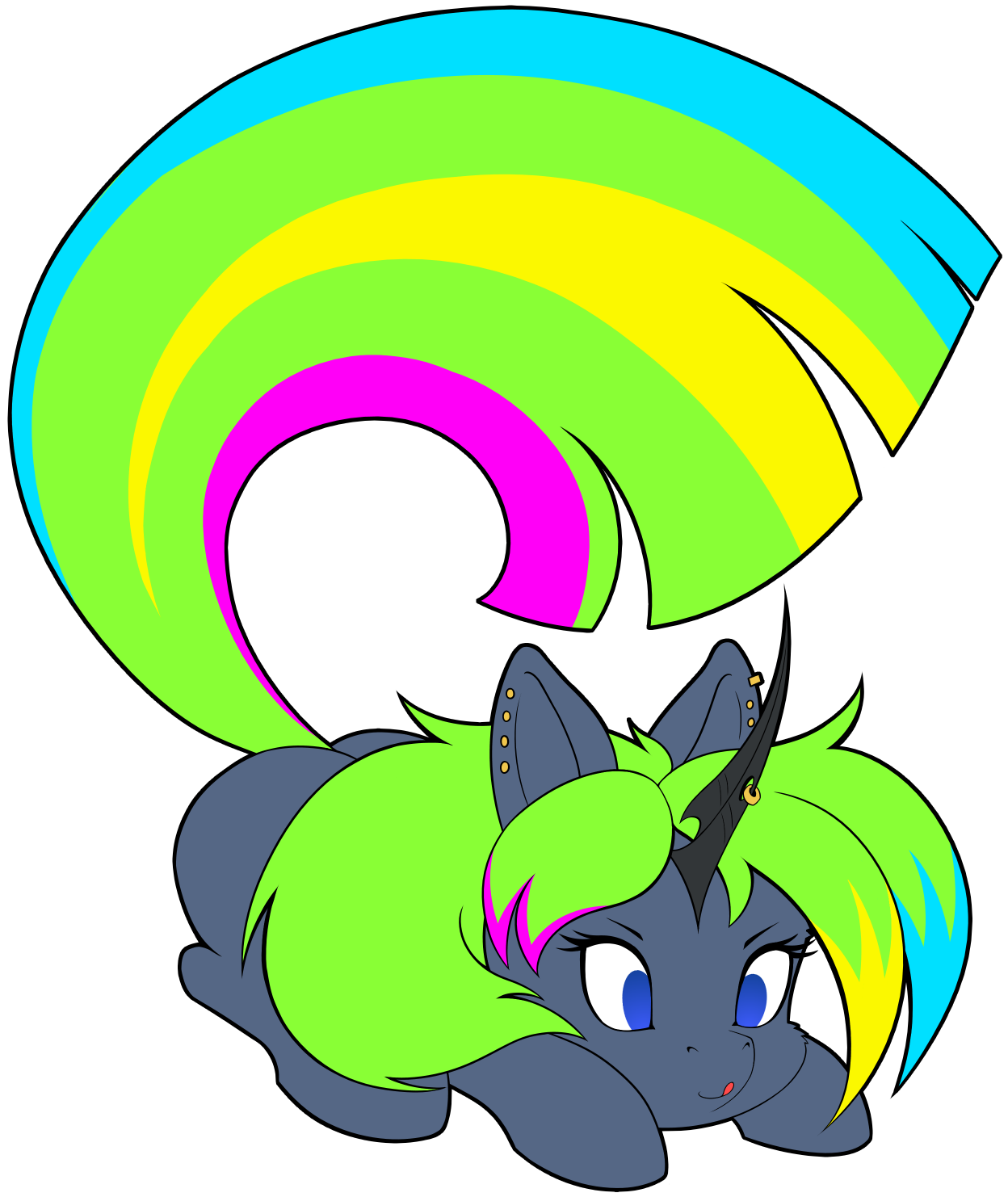 #3189259 - safe, artist:funkybaconarts, oc, oc only, oc:becky, pony ...