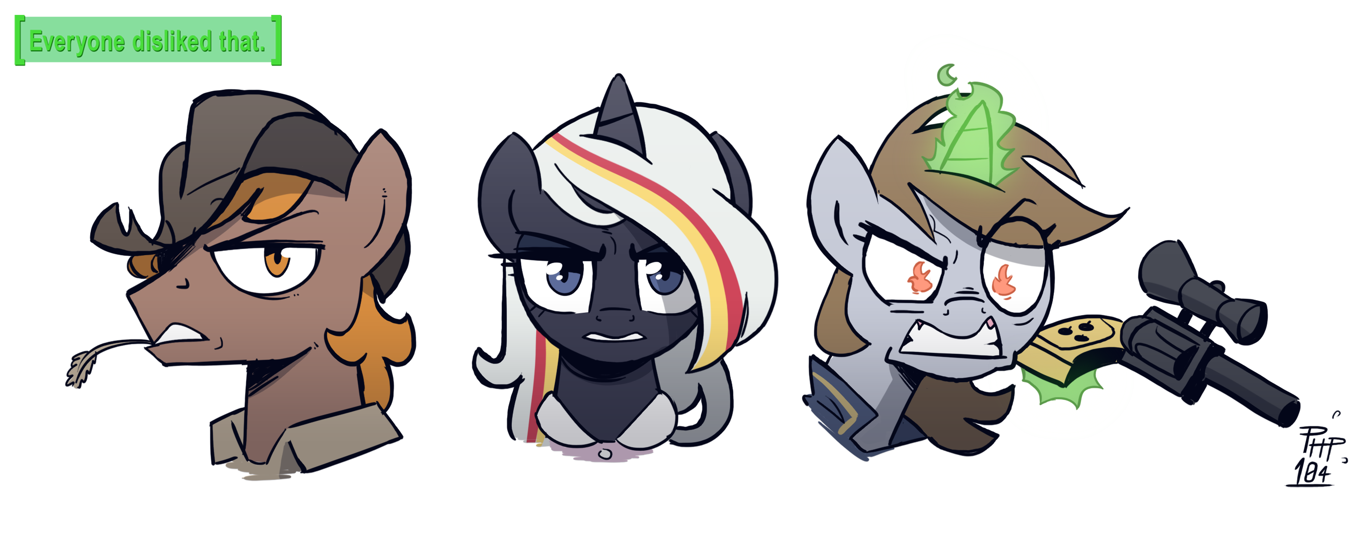 #3190060 - safe, artist:php104, oc, oc only, oc:calamity, oc:littlepip ...