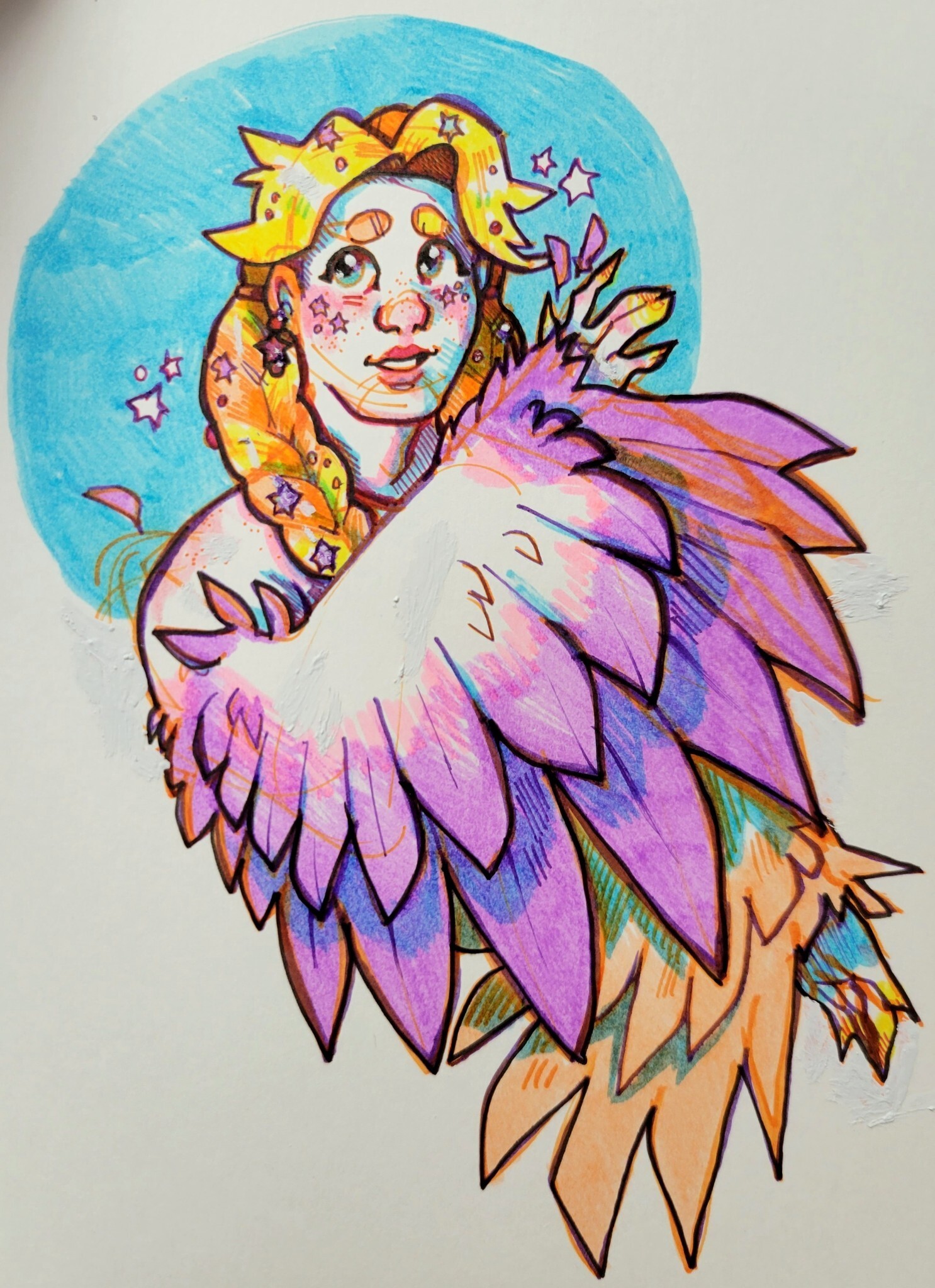 #3190062 - safe, artist:poniesart, flutterbutter (g3), harpy, original ...