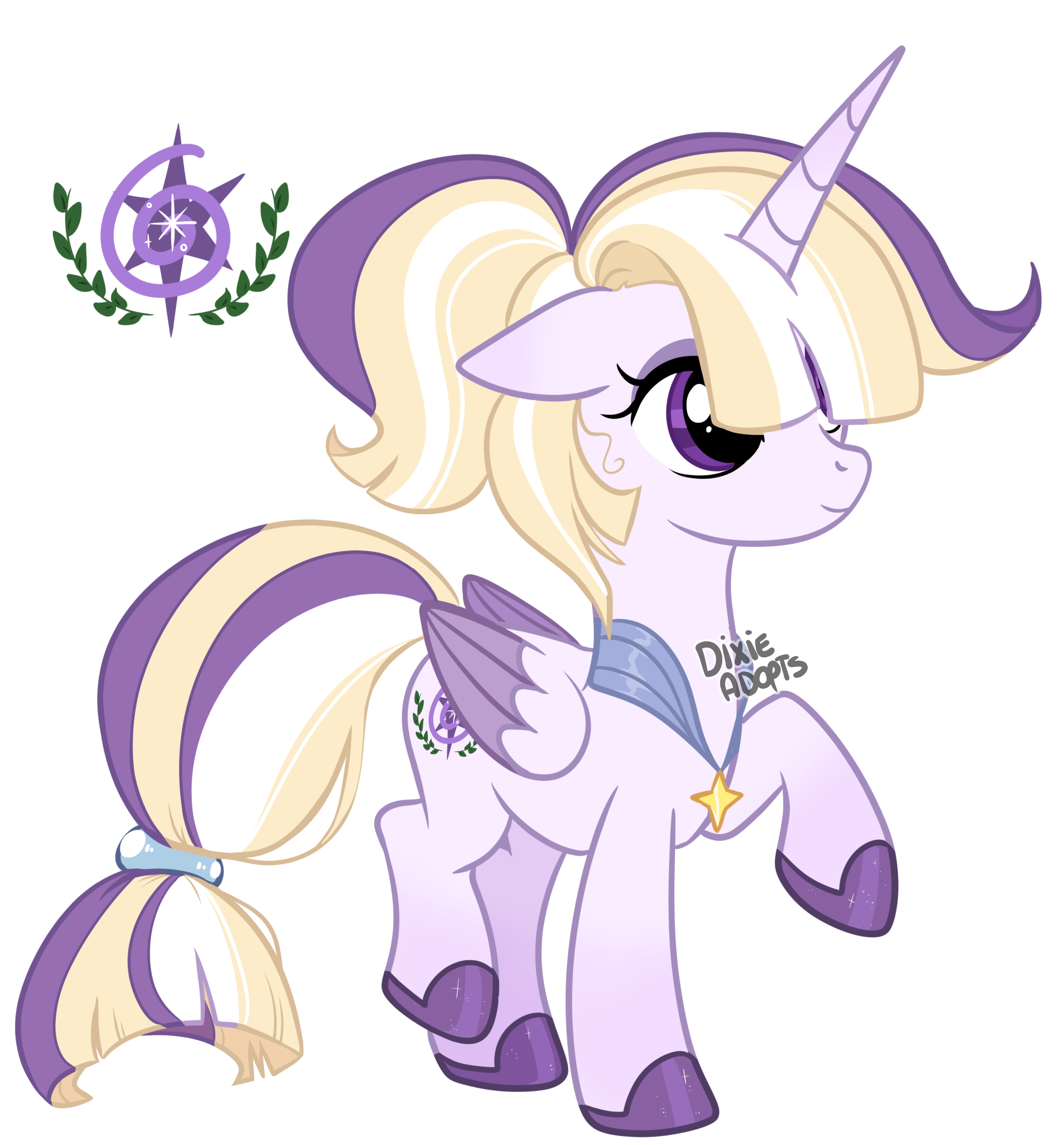 #3192462 - safe, artist:dixieadopts, oc, oc only, oc:radiant sparkle, alicorn, pony, alicorn oc ...