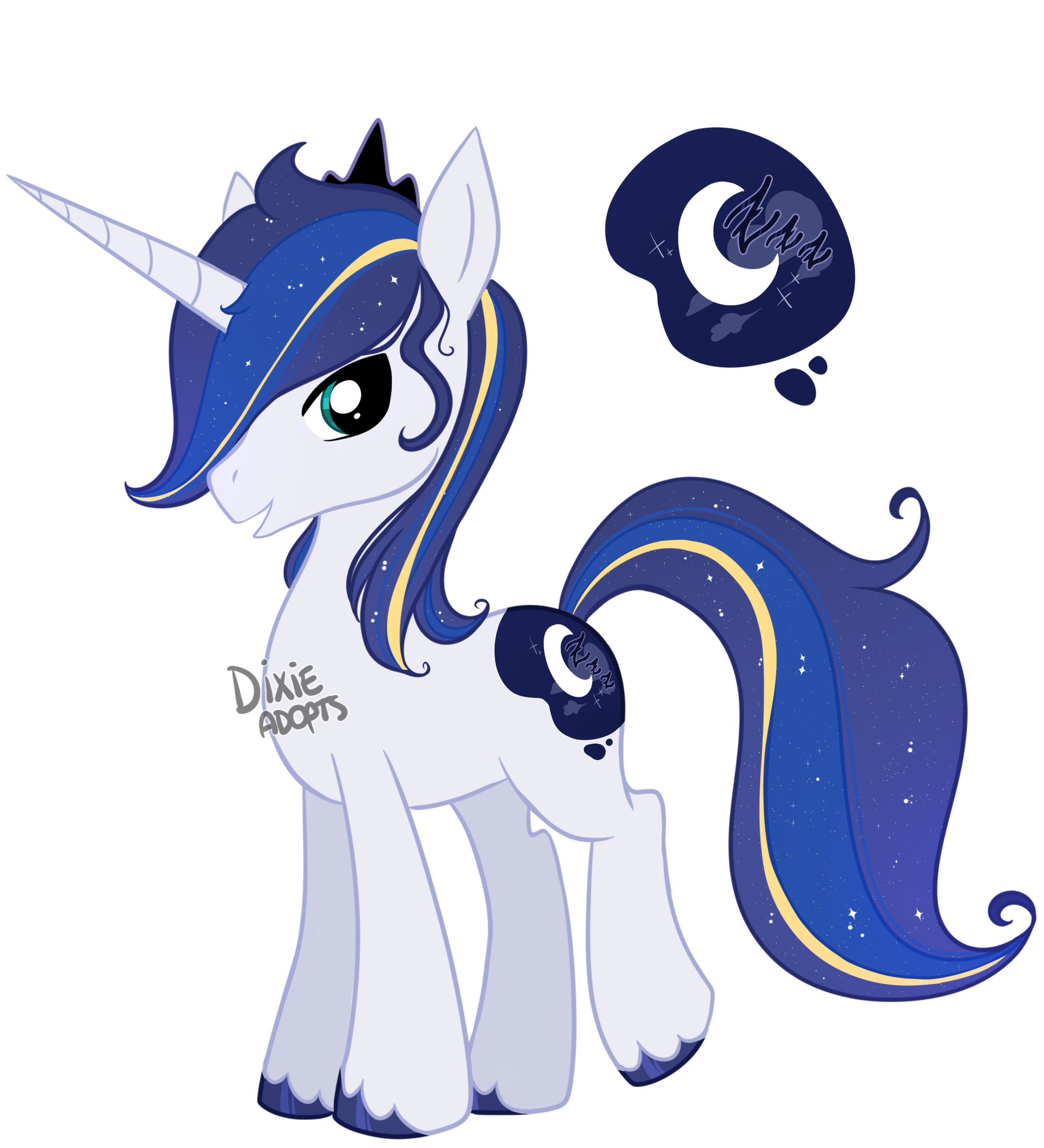 #3192467 - safe, artist:dixieadopts, oc, oc only, oc:platinum night, pony, unicorn, high res ...
