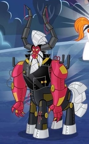 #3177385 - safe, gameloft, lord tirek, centaur, robot, robot centaur ...