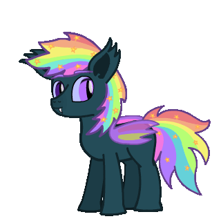 #3198380 - safe, artist:sp3ctrum-ii, oc, oc only, oc:prism star, bat ...