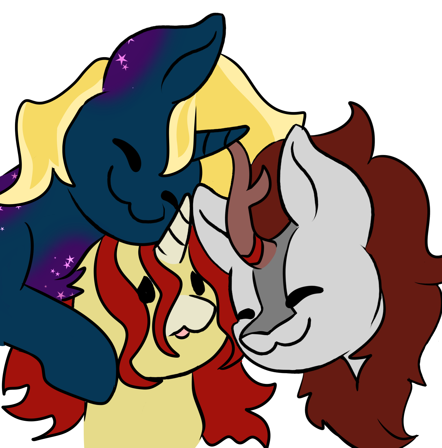 #3198642 - safe, artist:noxi1_48, oc, oc only, oc:alpha omega, oc:holy ...