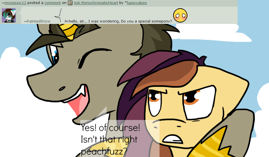 #3200246 - safe, artist:lupisvulpes, oc, oc only, oc:monochromatic ...