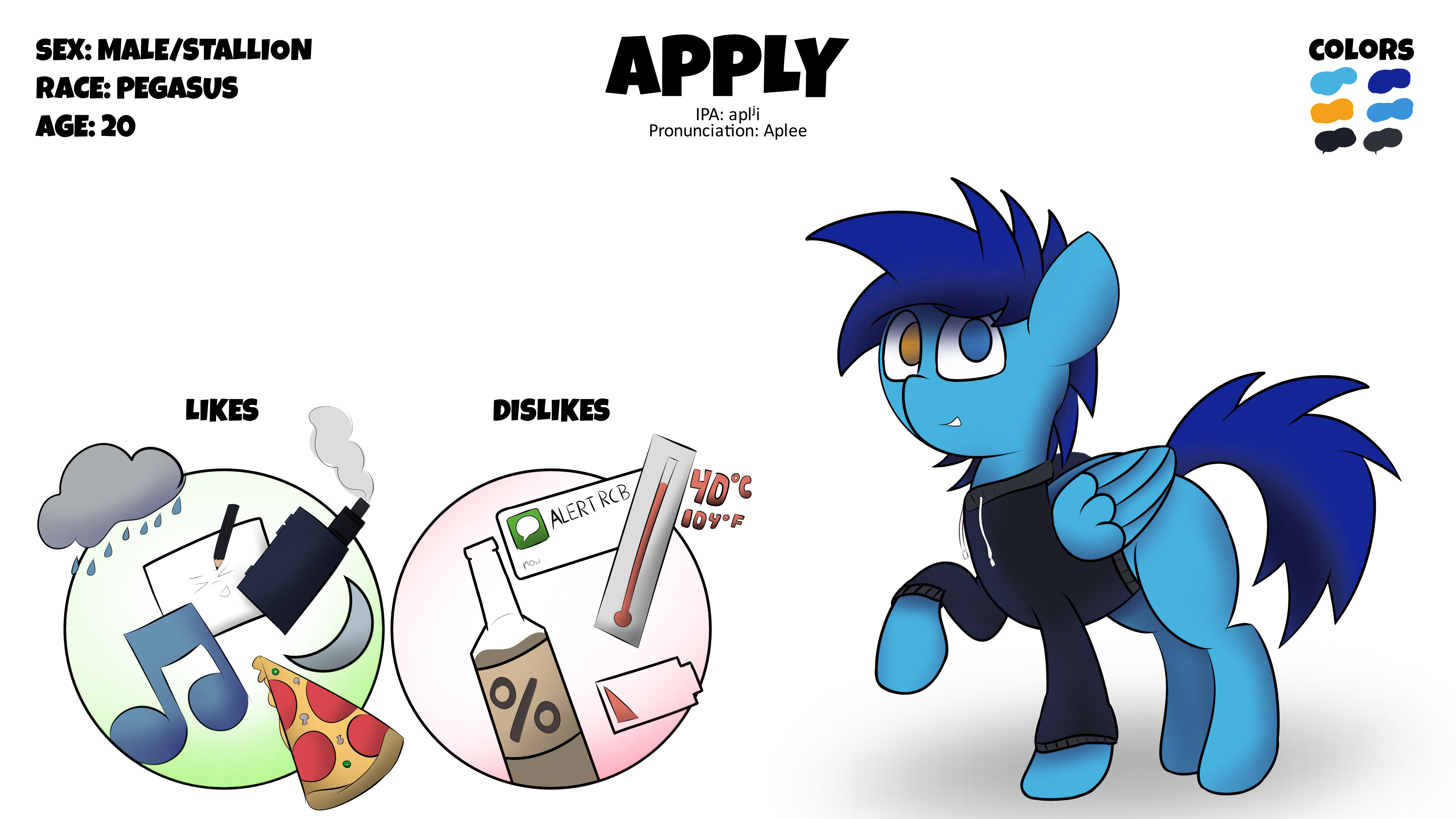 #3200600 - safe, artist:japkozjad, oc, oc only, oc:apply, pegasus, pony ...