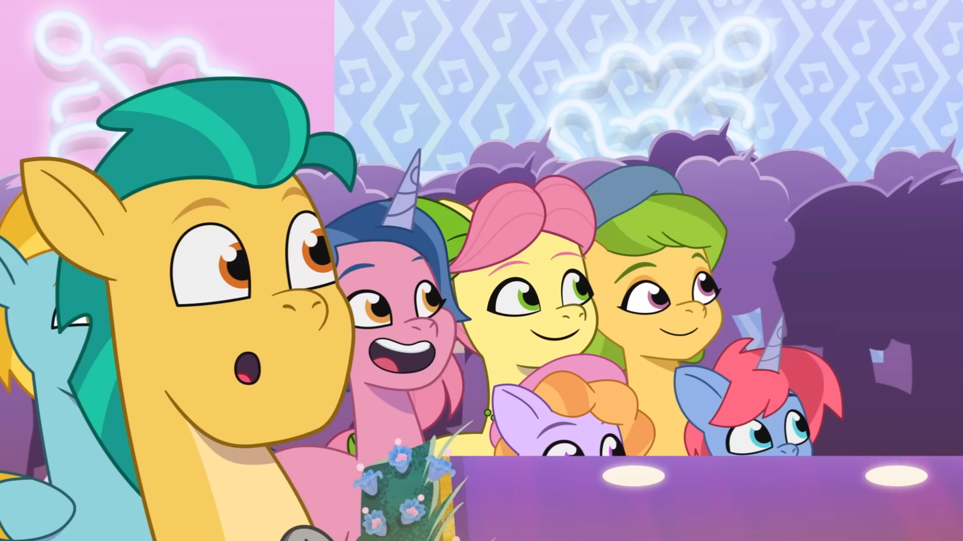 #3200630 - safe, screencap, alpine aspen, dazey puzzle, hitch ...