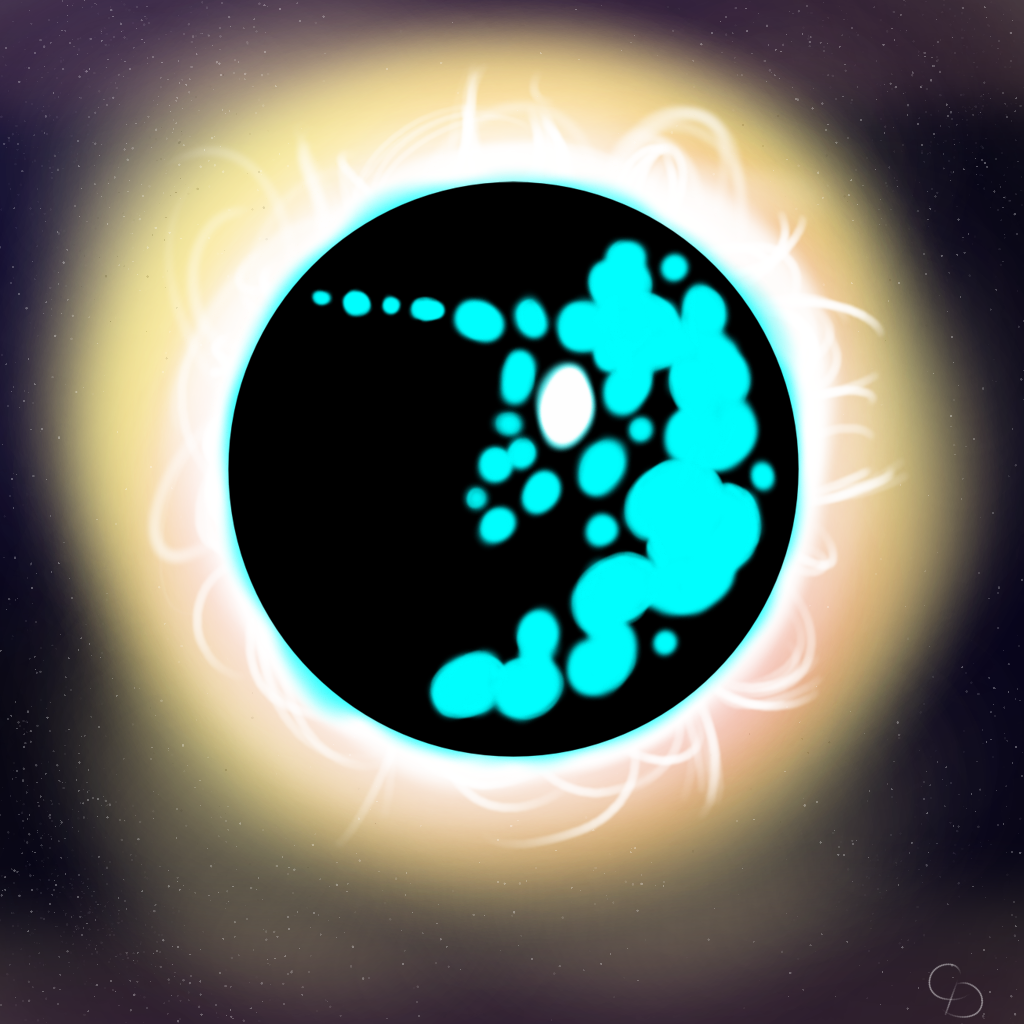 #3202639 - safe, artist:countderpy, derpibooru exclusive, nightmare moon, eclipse, mare in the ...