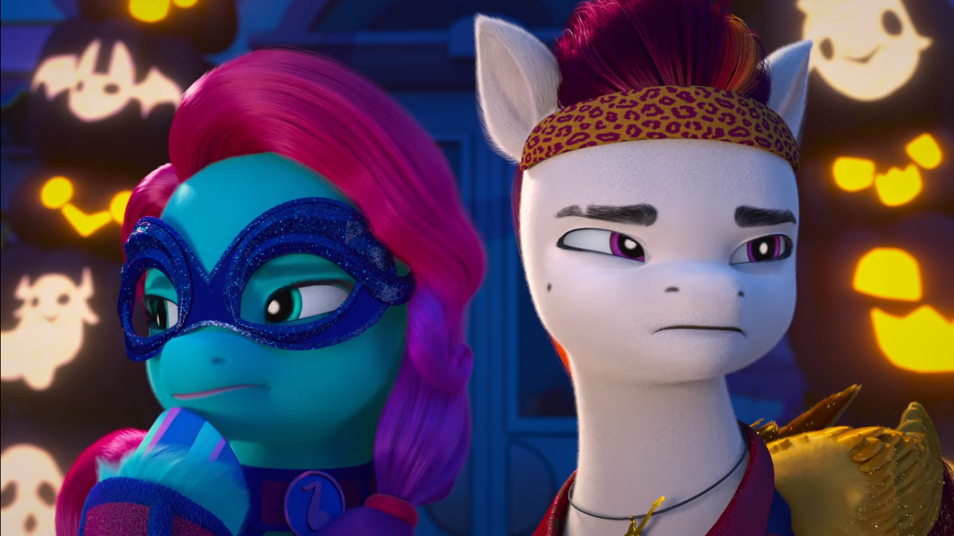 #3203351 - safe, screencap, jazz hooves, rocky riff, earth pony ...