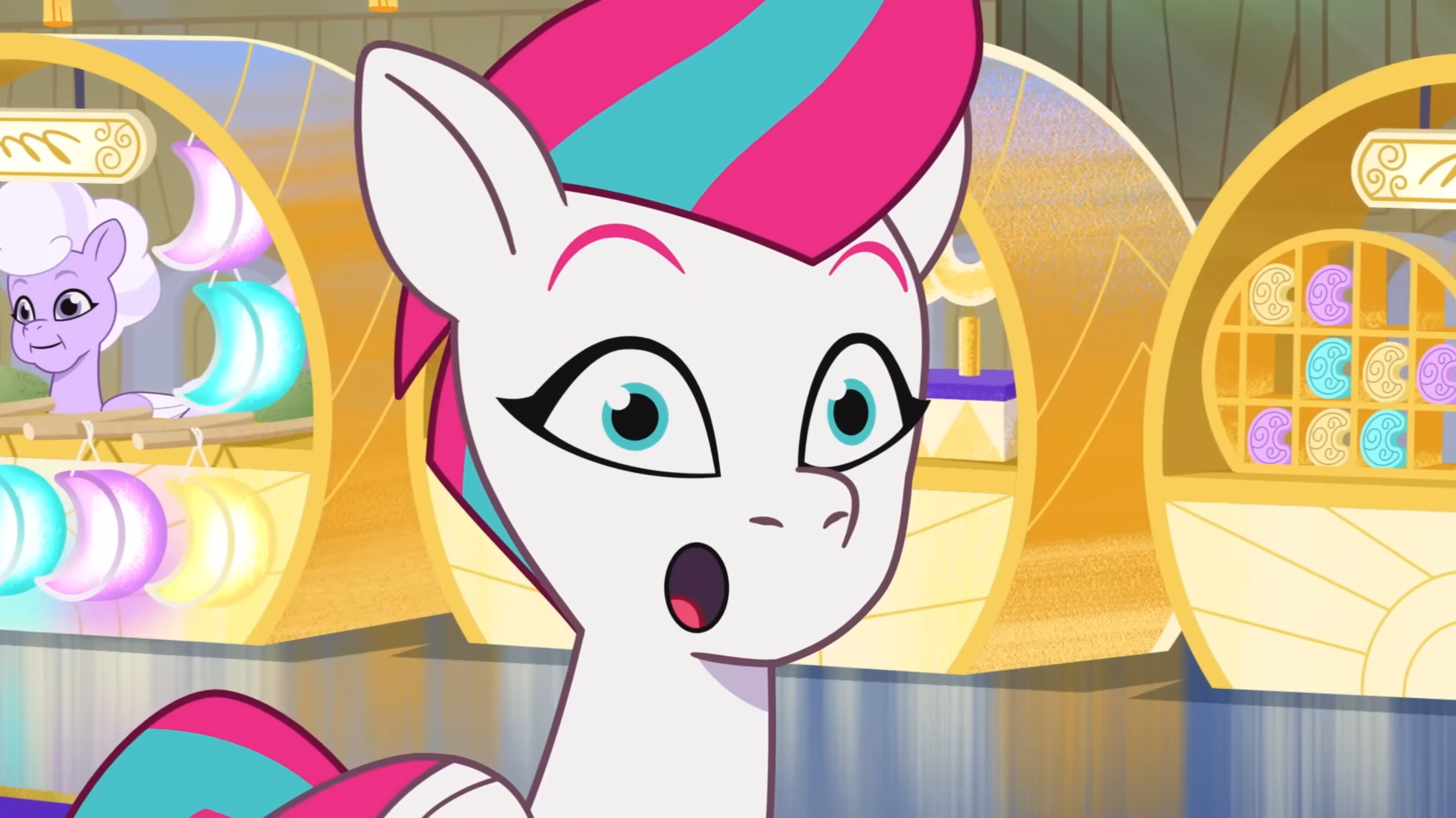 #3193406 - safe, screencap, saltwater taffy, zipp storm, earth pony ...