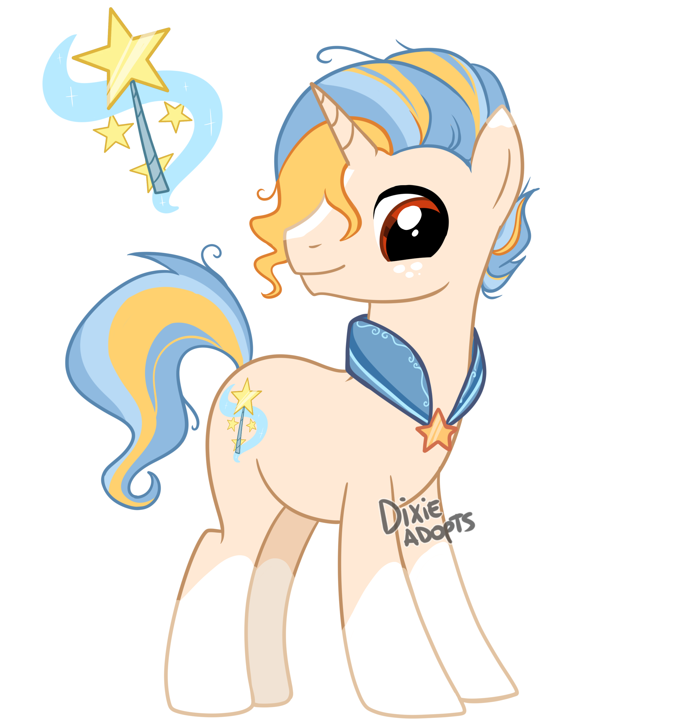 #3204620 - safe, artist:dixieadopts, oc, oc:golden sunrise, pony ...