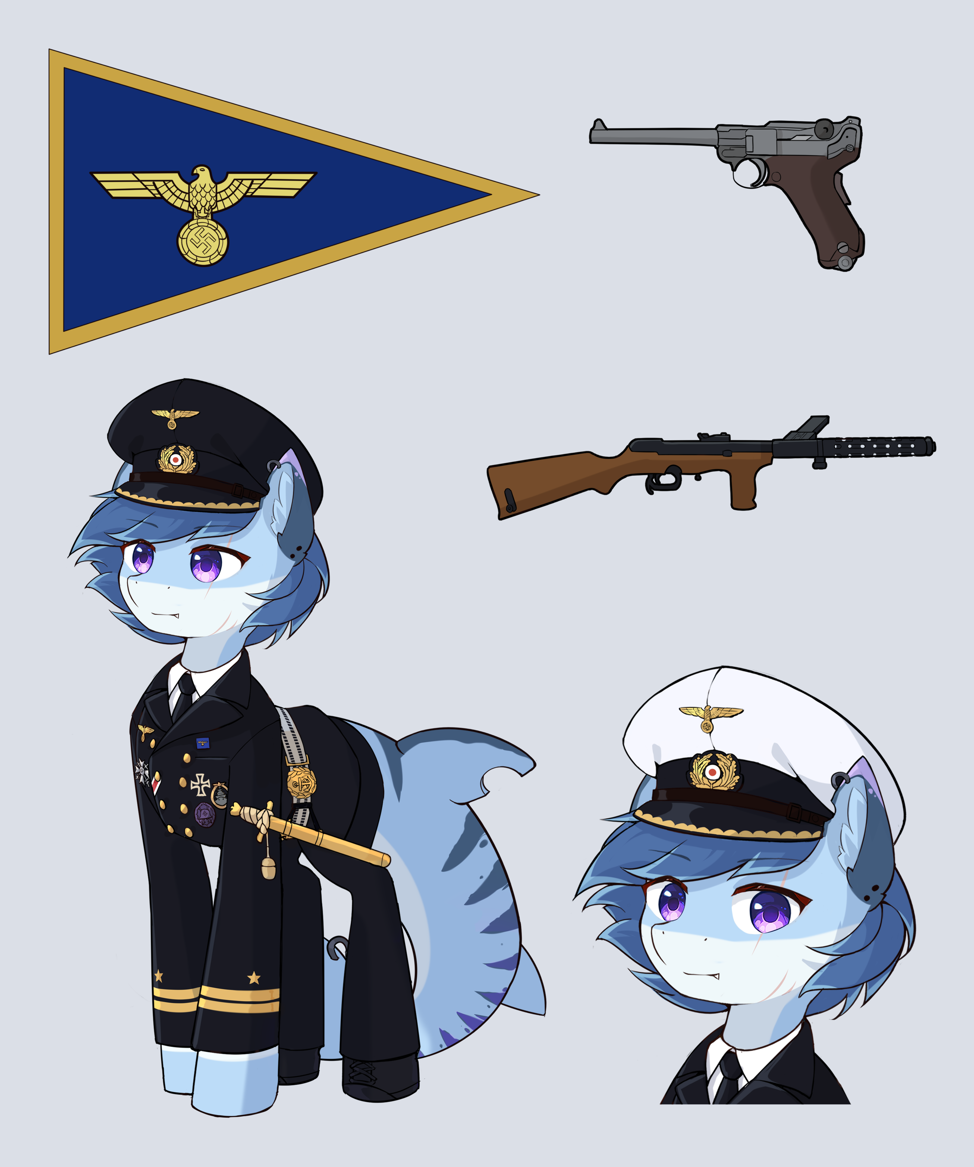 #3204994 - safe, oc, oc only, oc:v.piper, original species, shark ...