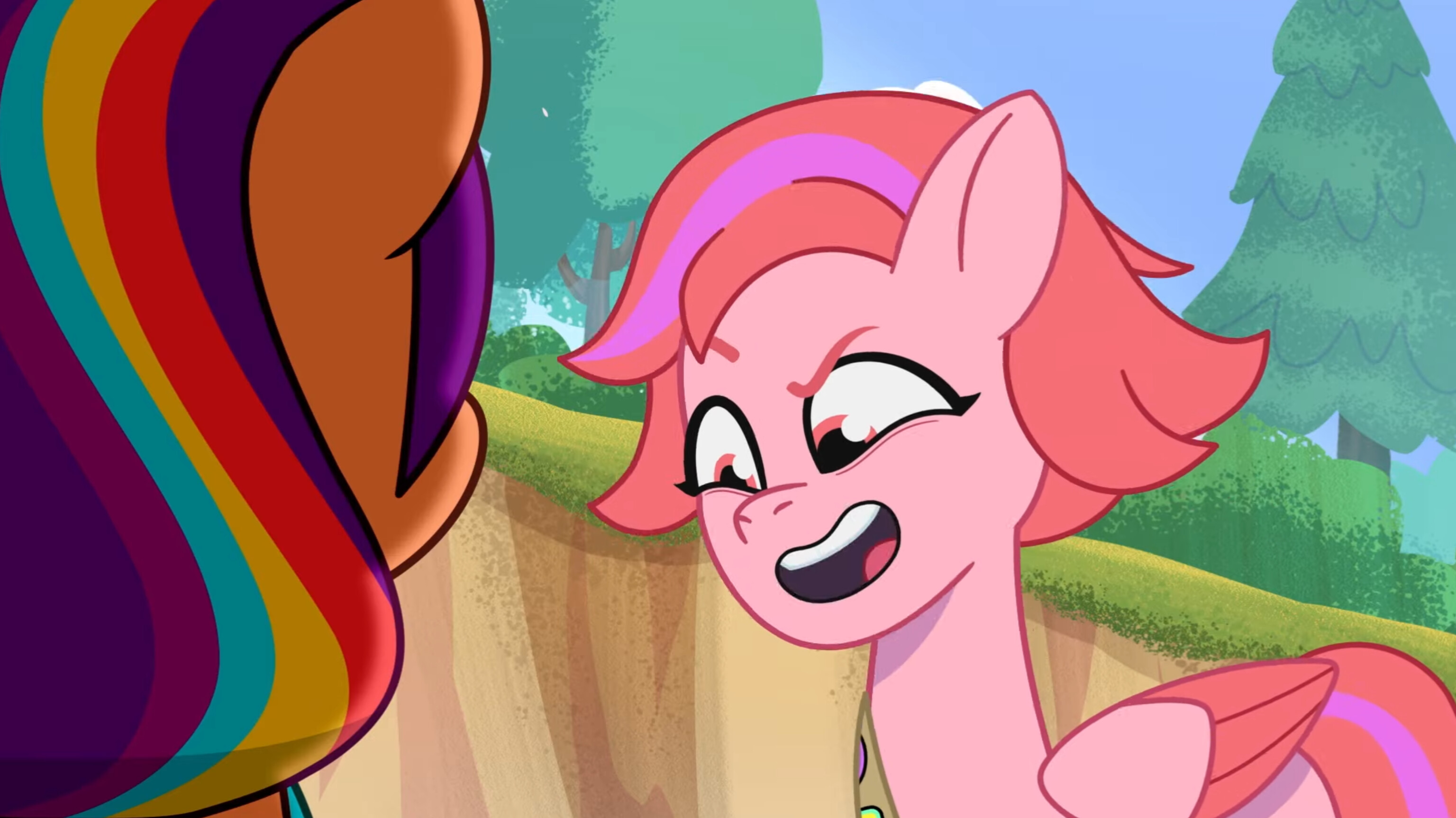 #3205769 - safe, screencap, sunny starscout, windy (g5), earth pony, pegasus, pony, attack of ...