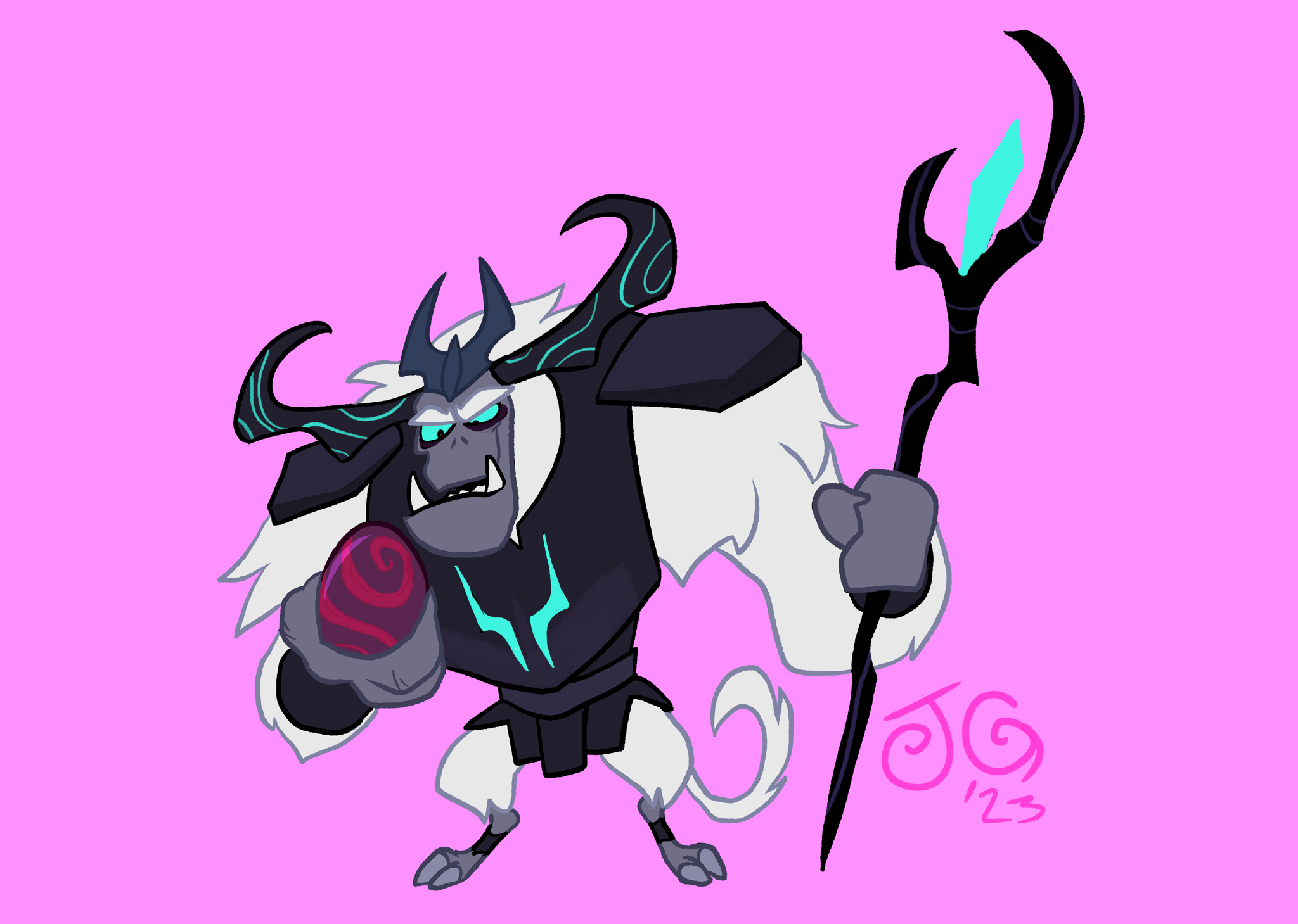 #3206426 - safe, artist:janegumball, storm king, yeti, g4, crossover ...