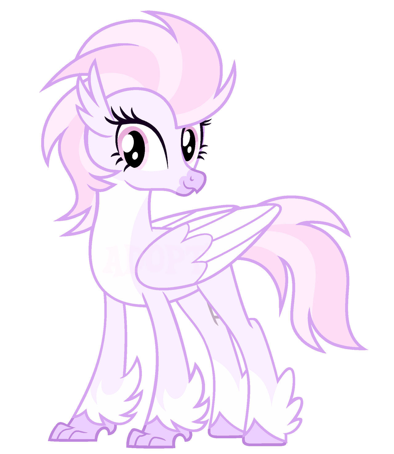 #3207098 - safe, artist:vi45, oc, oc only, unnamed oc, classical hippogriff, hippogriff, g4 ...