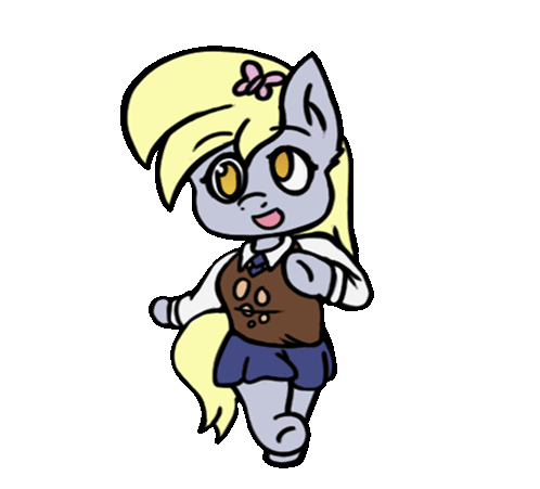 #3207298 - safe, artist:mranthony2, derpy hooves, pegasus, anthro ...